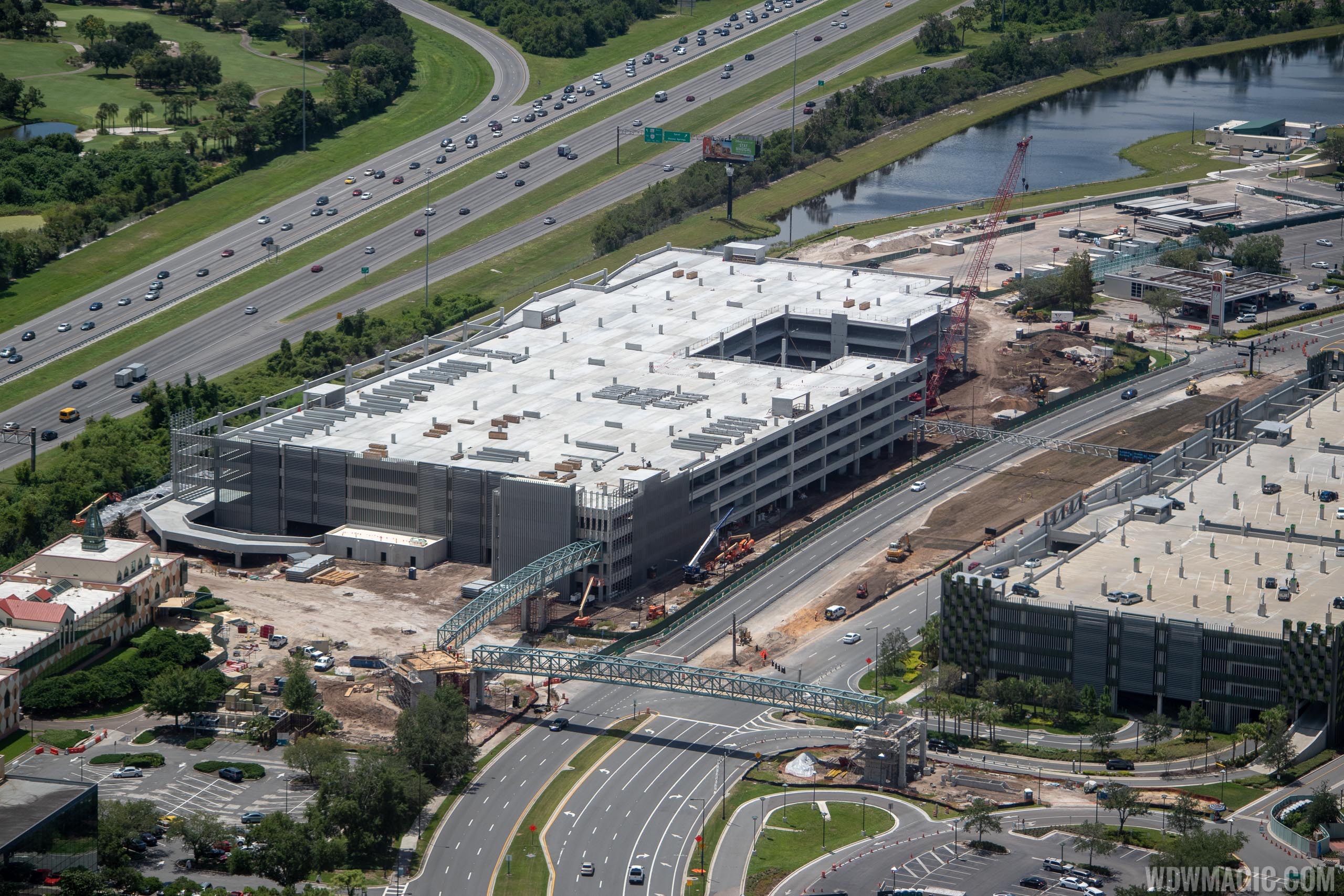 Disney Springs third parking lot construction - August 2018 - Photo 2 of 7