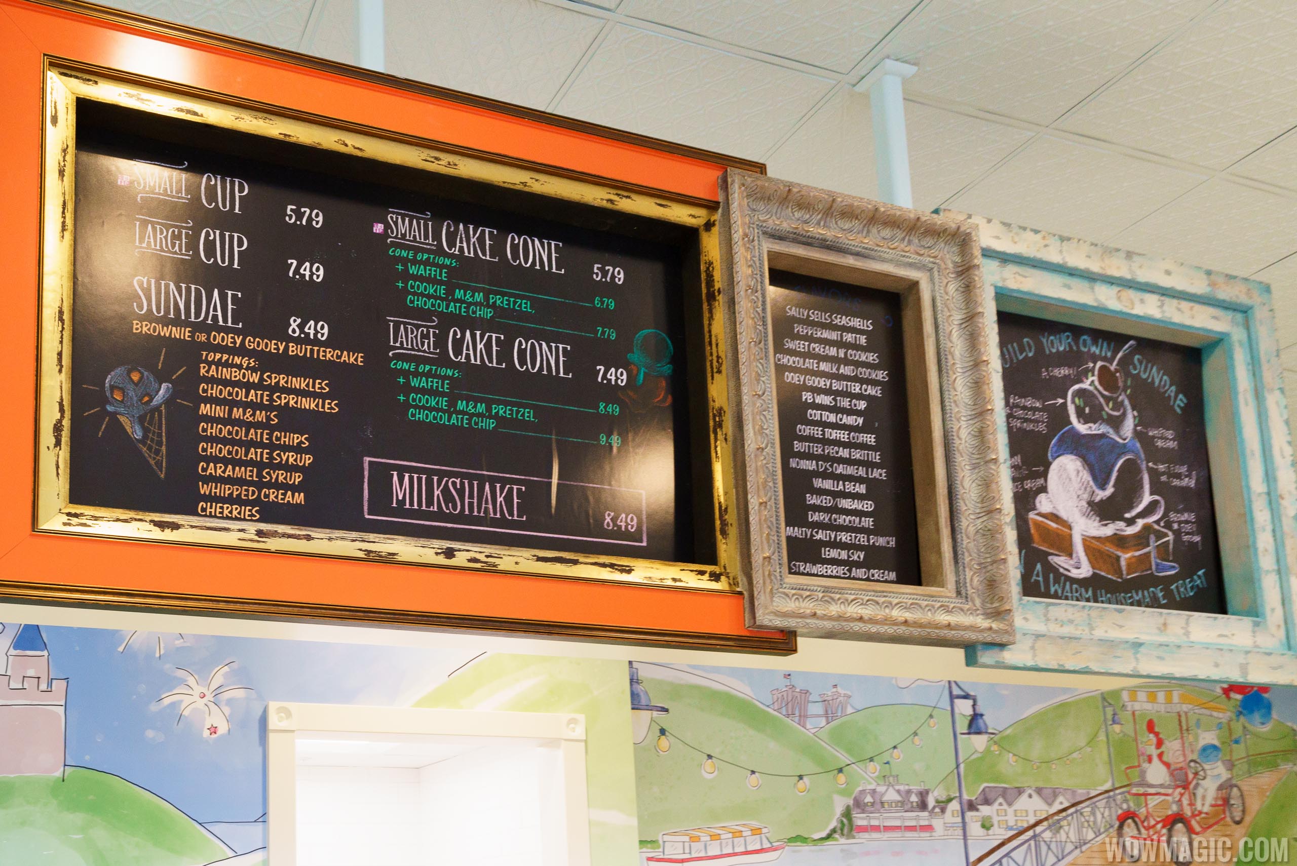 PHOTOS - Ample Hills Creamery now open at Disney's BoardWalk