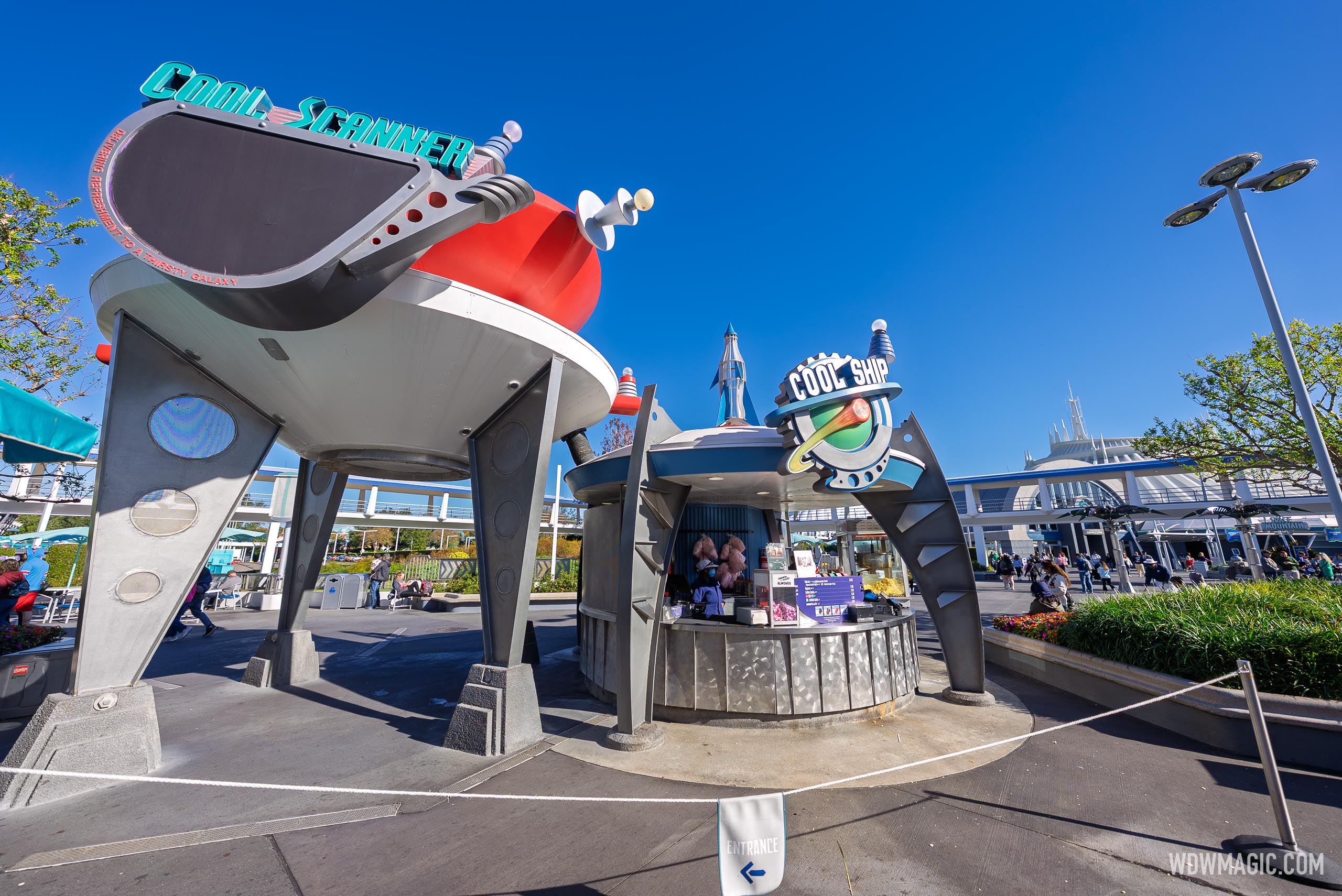 Cool Ship Snack Stand at Magic Kingdom Closes for Refurbishment