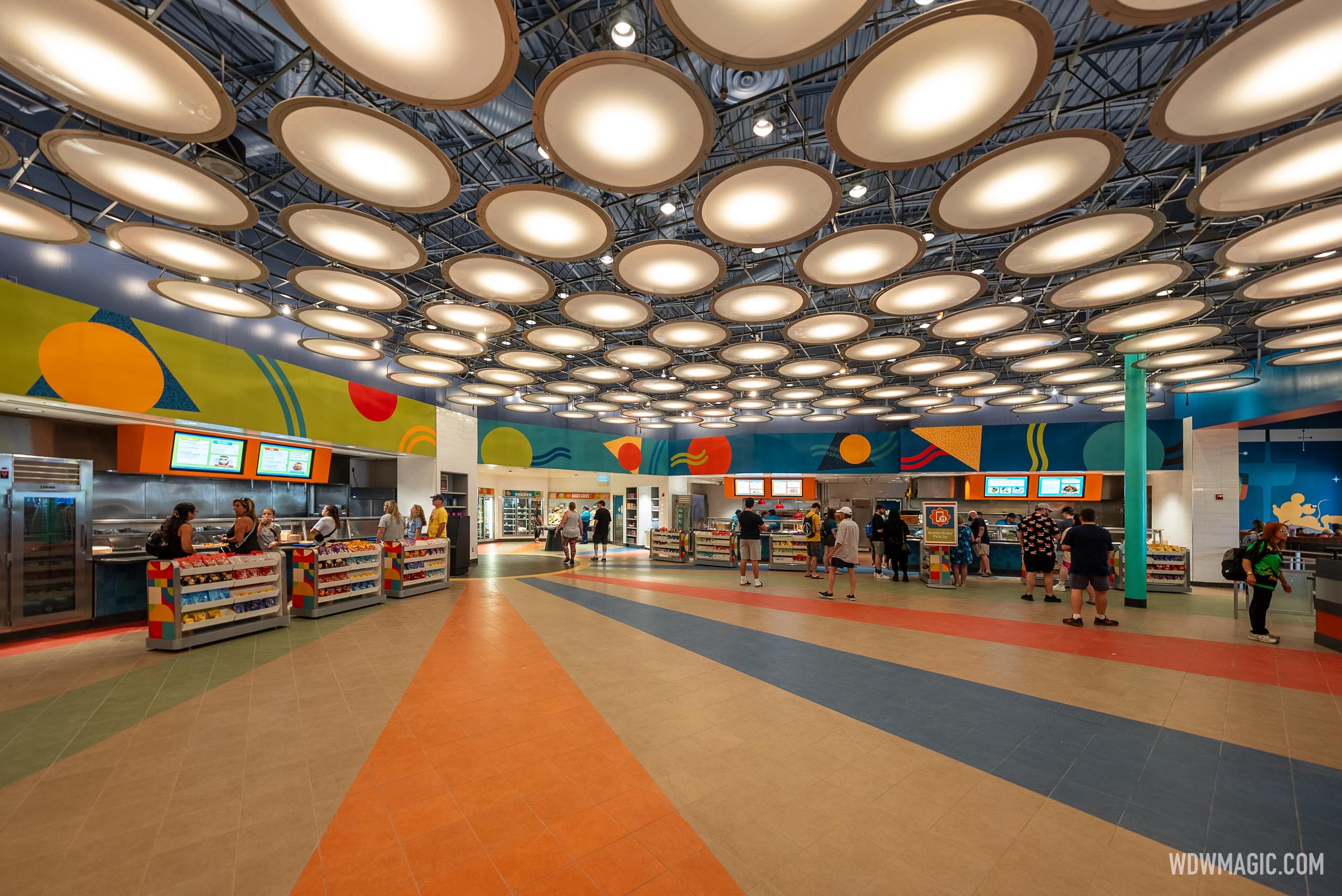 Everything POP Food Court at Disney's Pop Century Partially Reopens ...