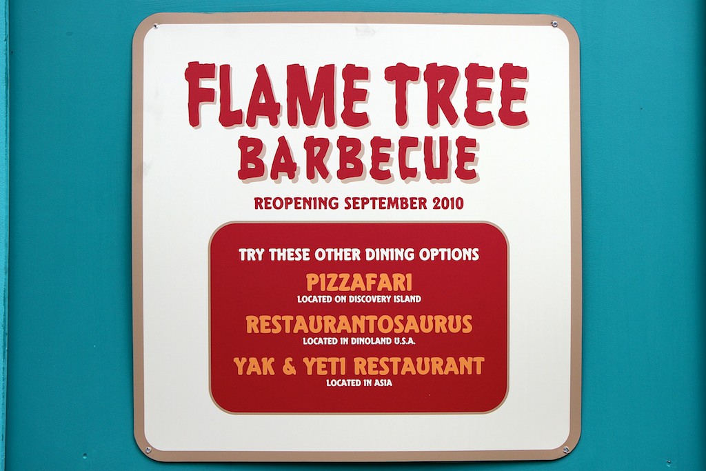 Flame Tree barbecue refurbishment extended