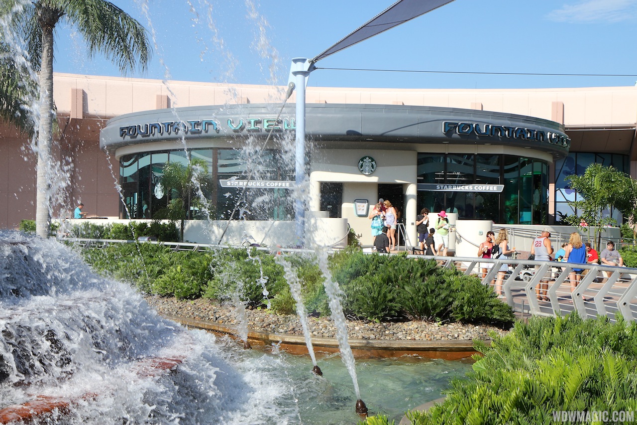 PHOTOS - Inside the new Fountain View Starbucks at Epcot