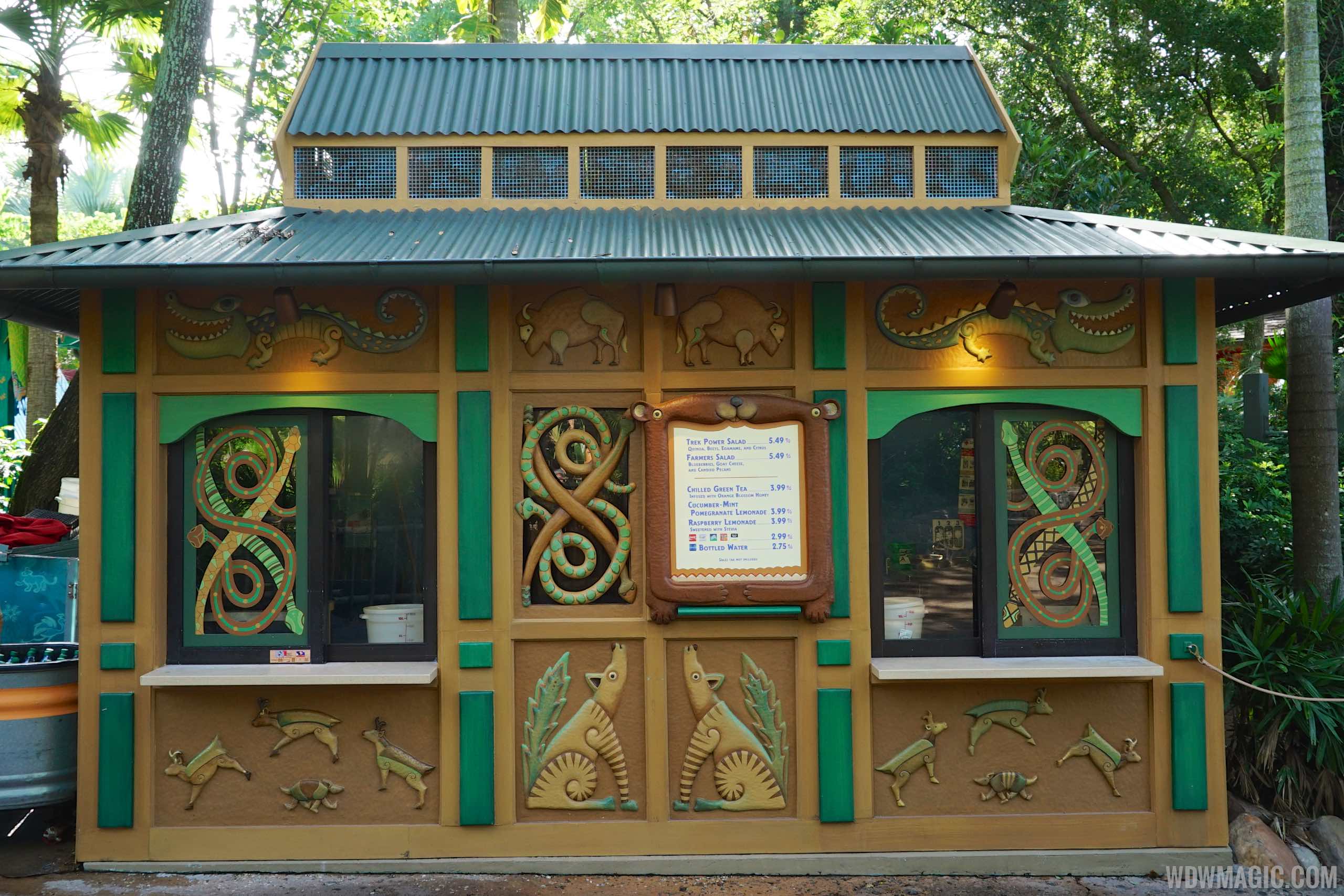 Gardens Kiosk at Disney's Animal Kingdom has a new look and new healthy ...