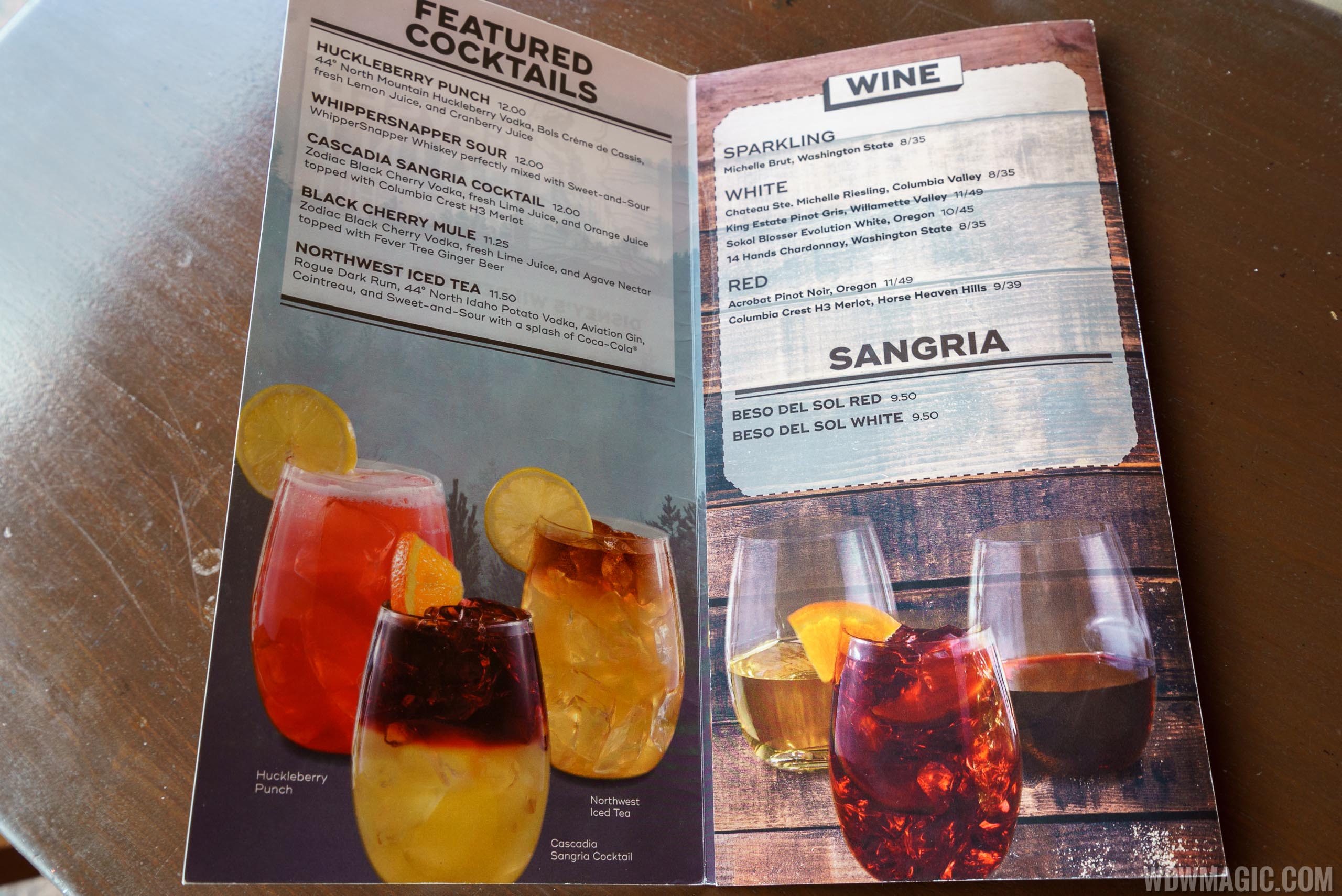 Geyser Point Bar and Grill Lunch And Dinner Menu - April 2021 | WDWMAGIC