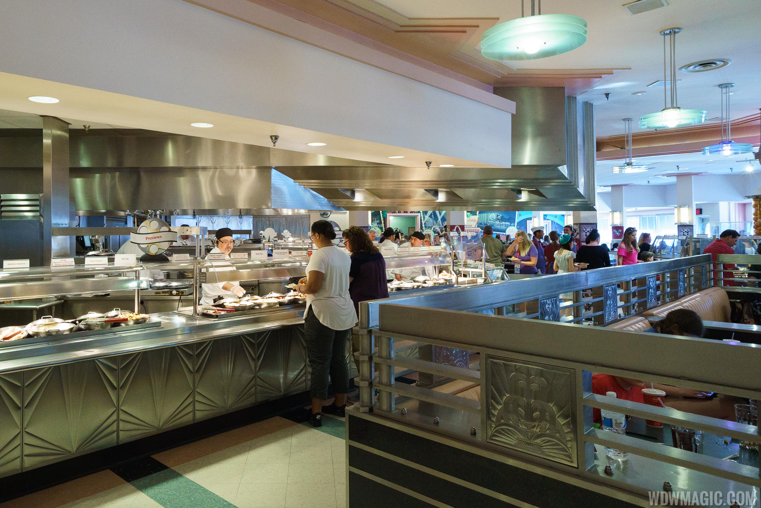 Hollywood and Vine lunch and dinner buffet