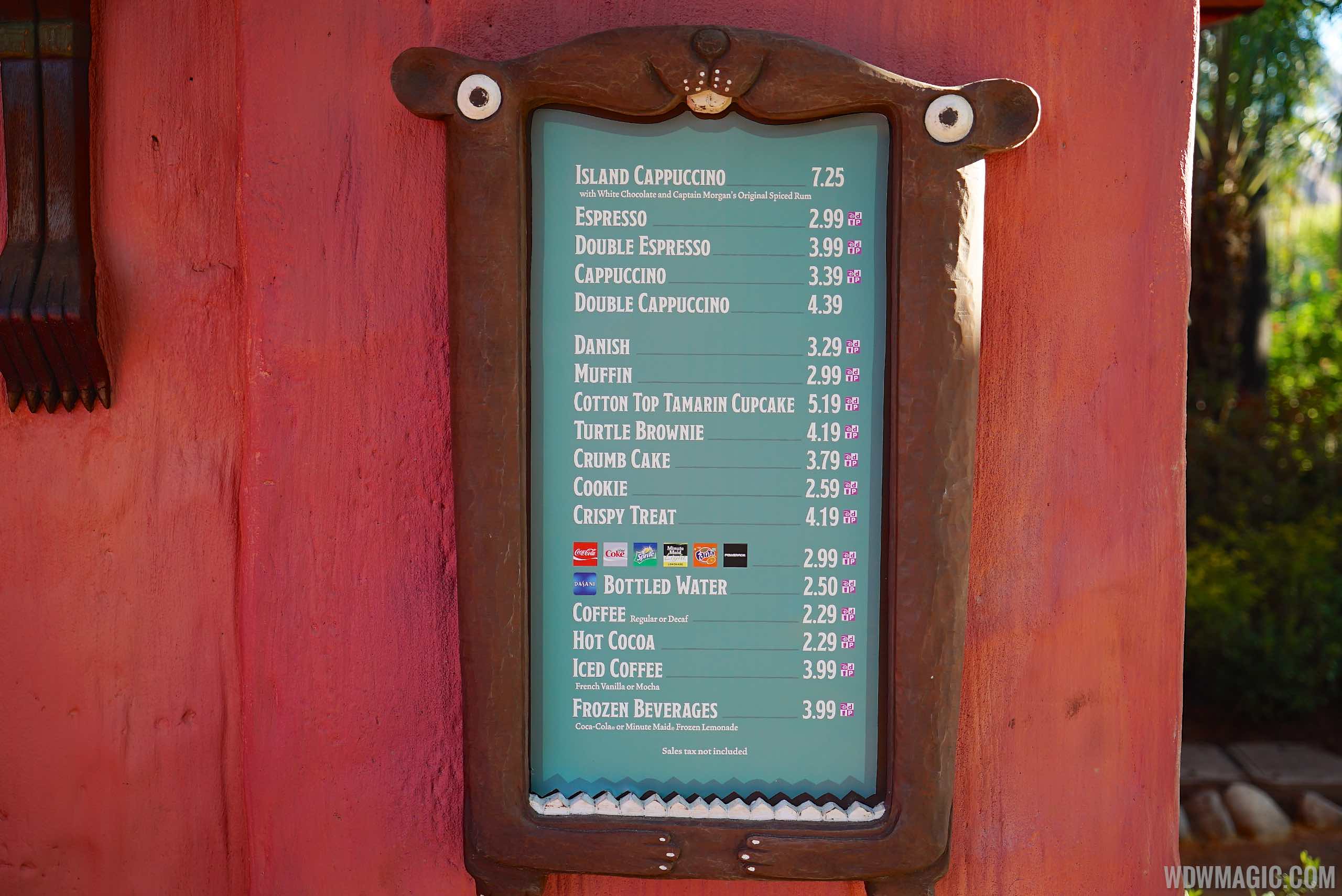 PHOTOS - Isle of Java coffee kiosk opens at Disney's Animal Kingdom
