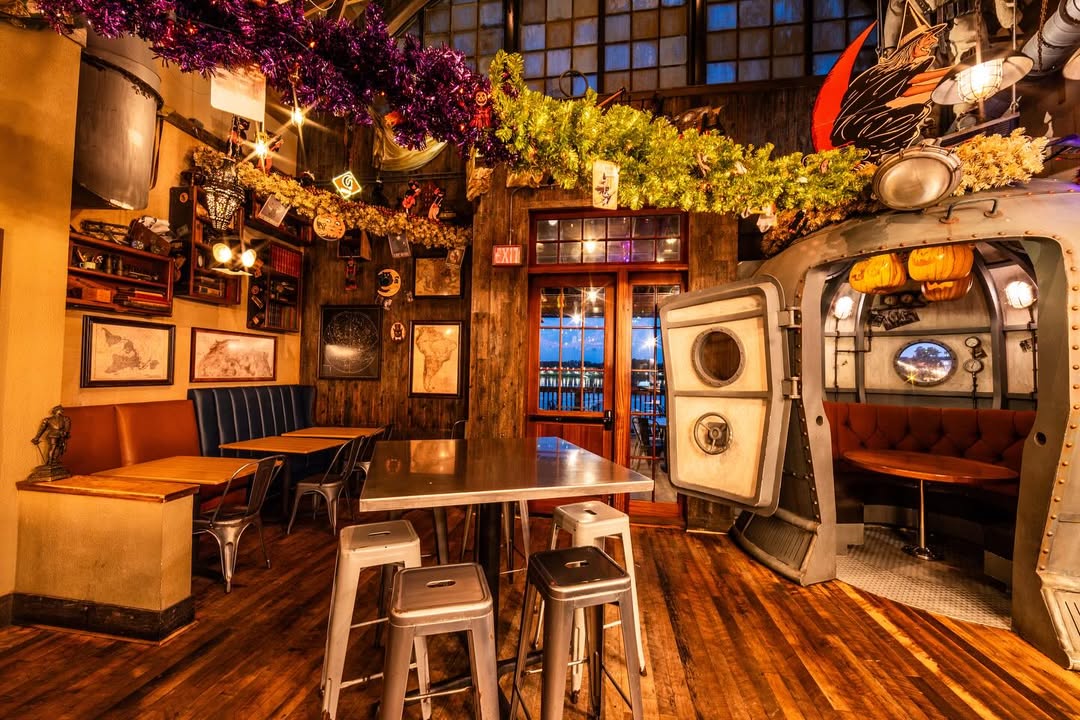Inside Jock Lindsey's Halloween Hangar Bar at Disney Springs - Photo 3 of 8