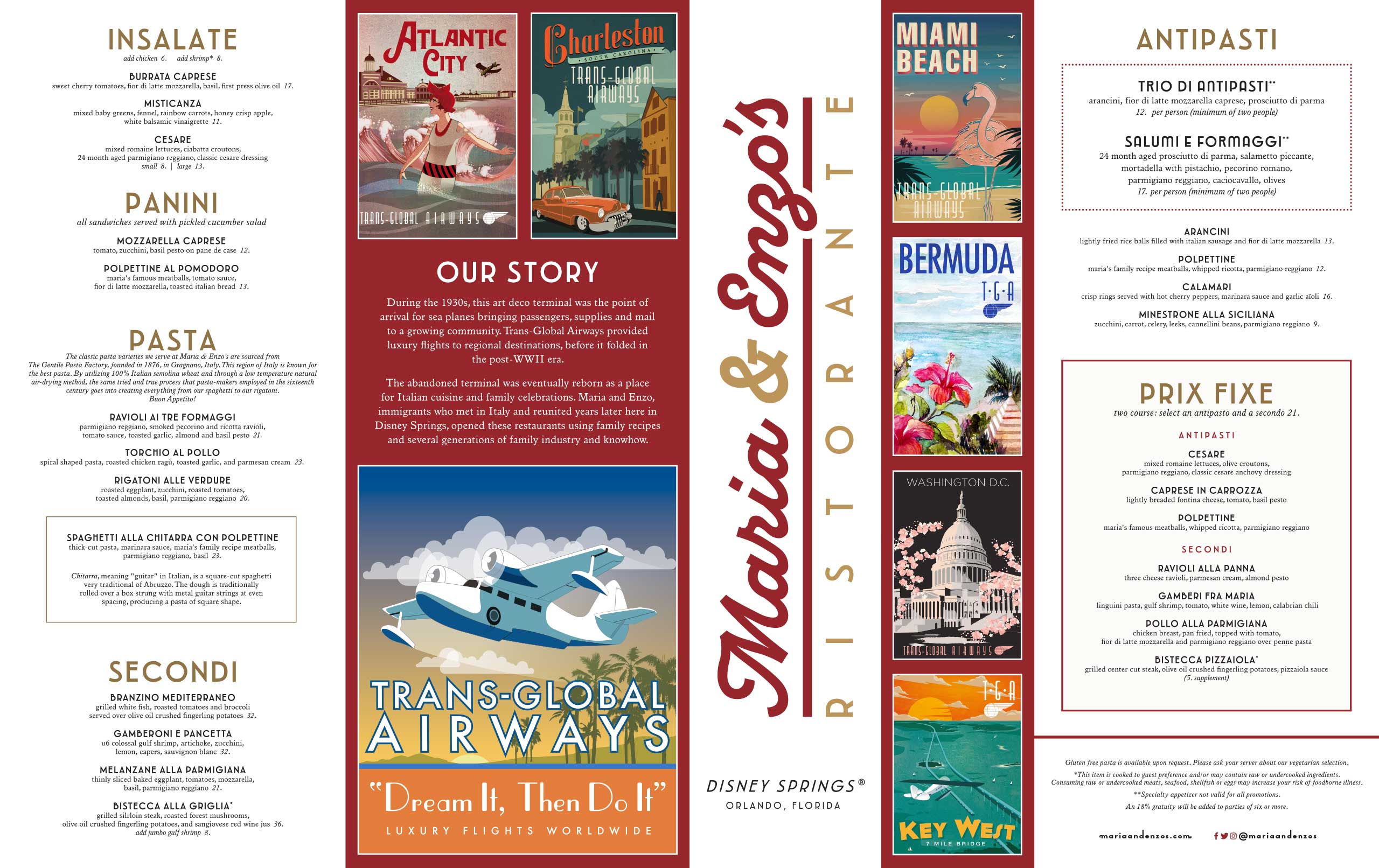 Maria & Enzo's menus - July 2019 - Photo 4 of 4