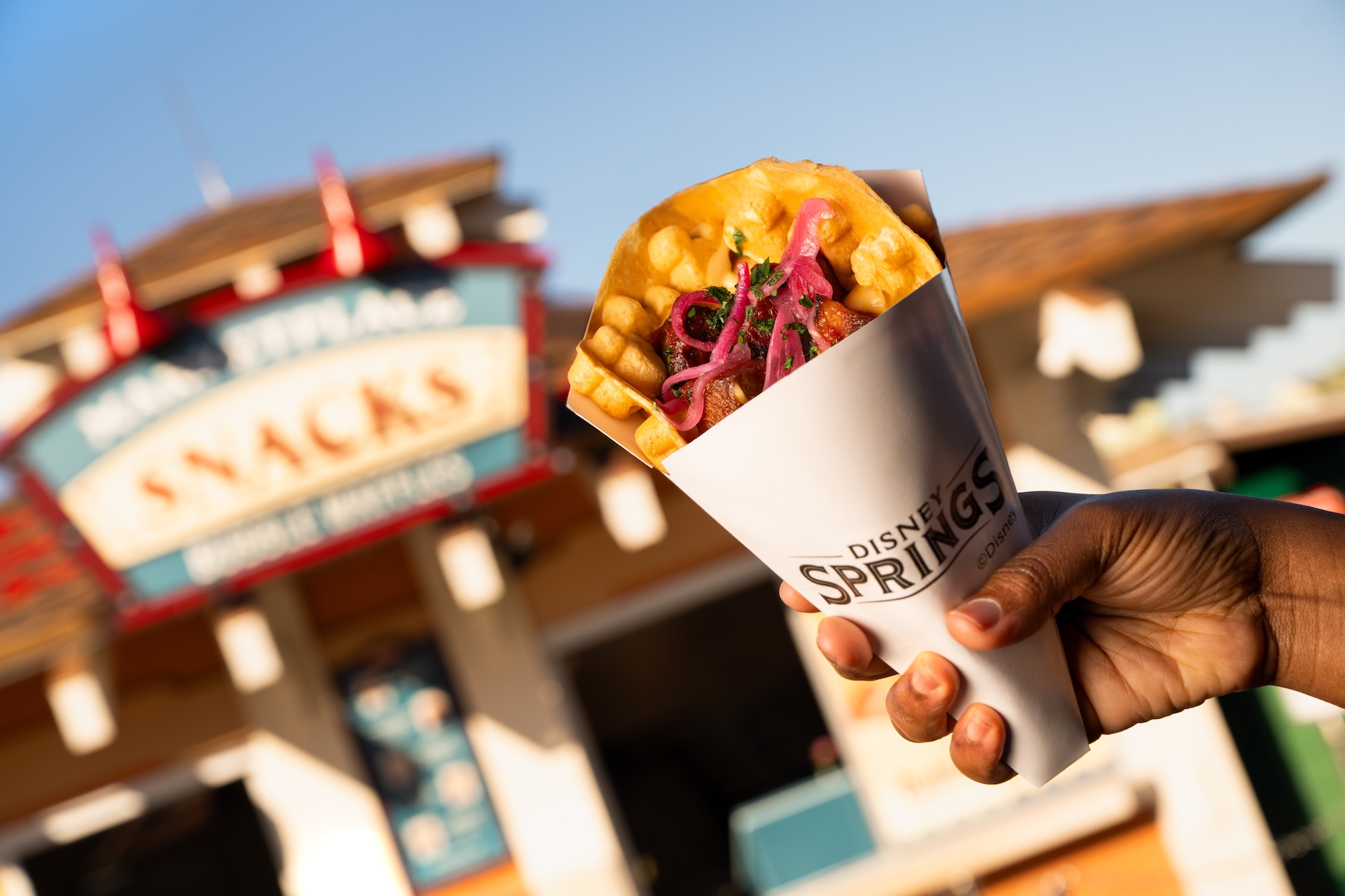 New Savory Waffles at Disney Springs Marketplace Snacks - Photo 2 of 4