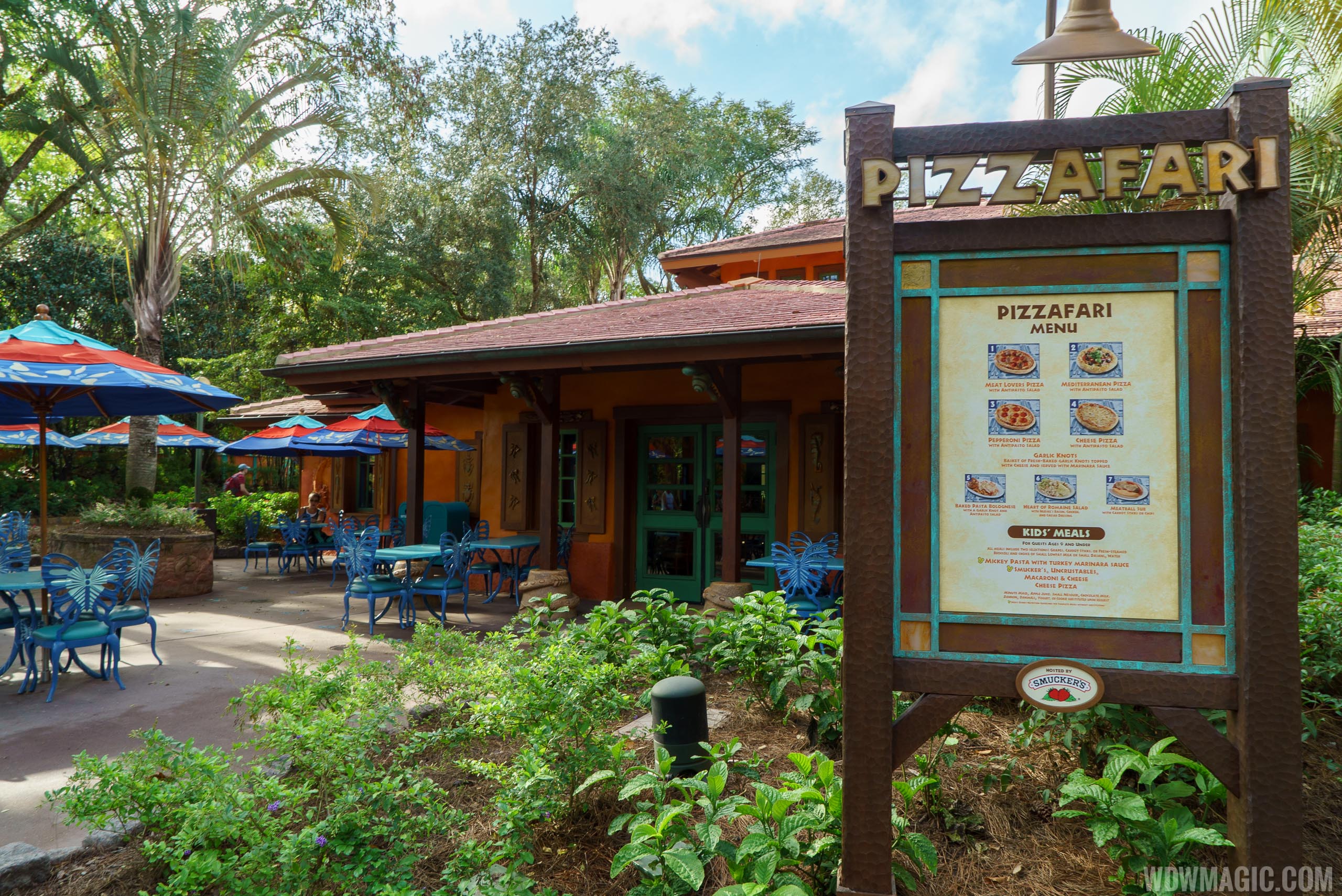 Pizzafari Lunch Menu - jkjkjk | WDWMAGIC
