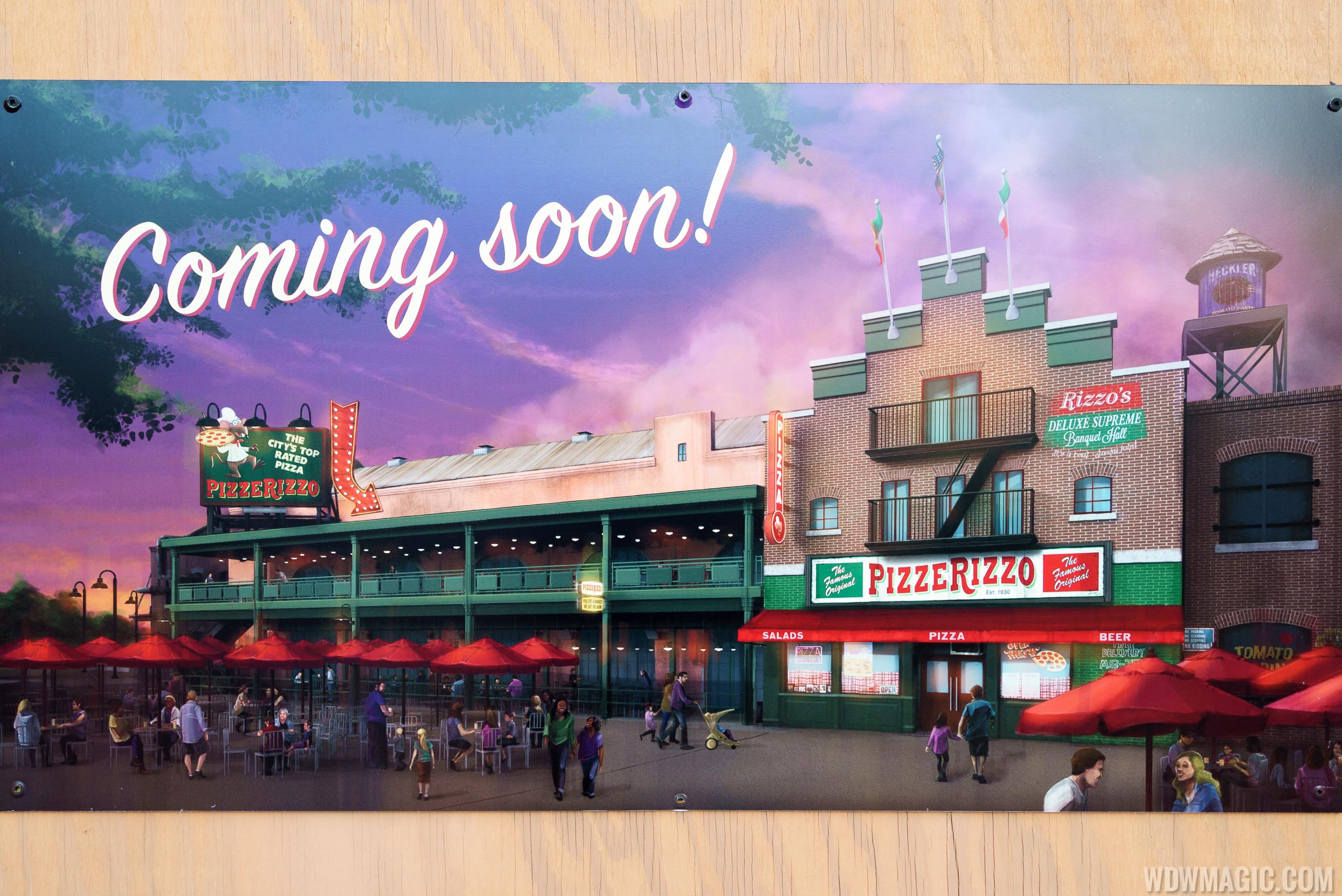 PHOTOS - PizzeRizzo construction at Disney's Hollywood Studios