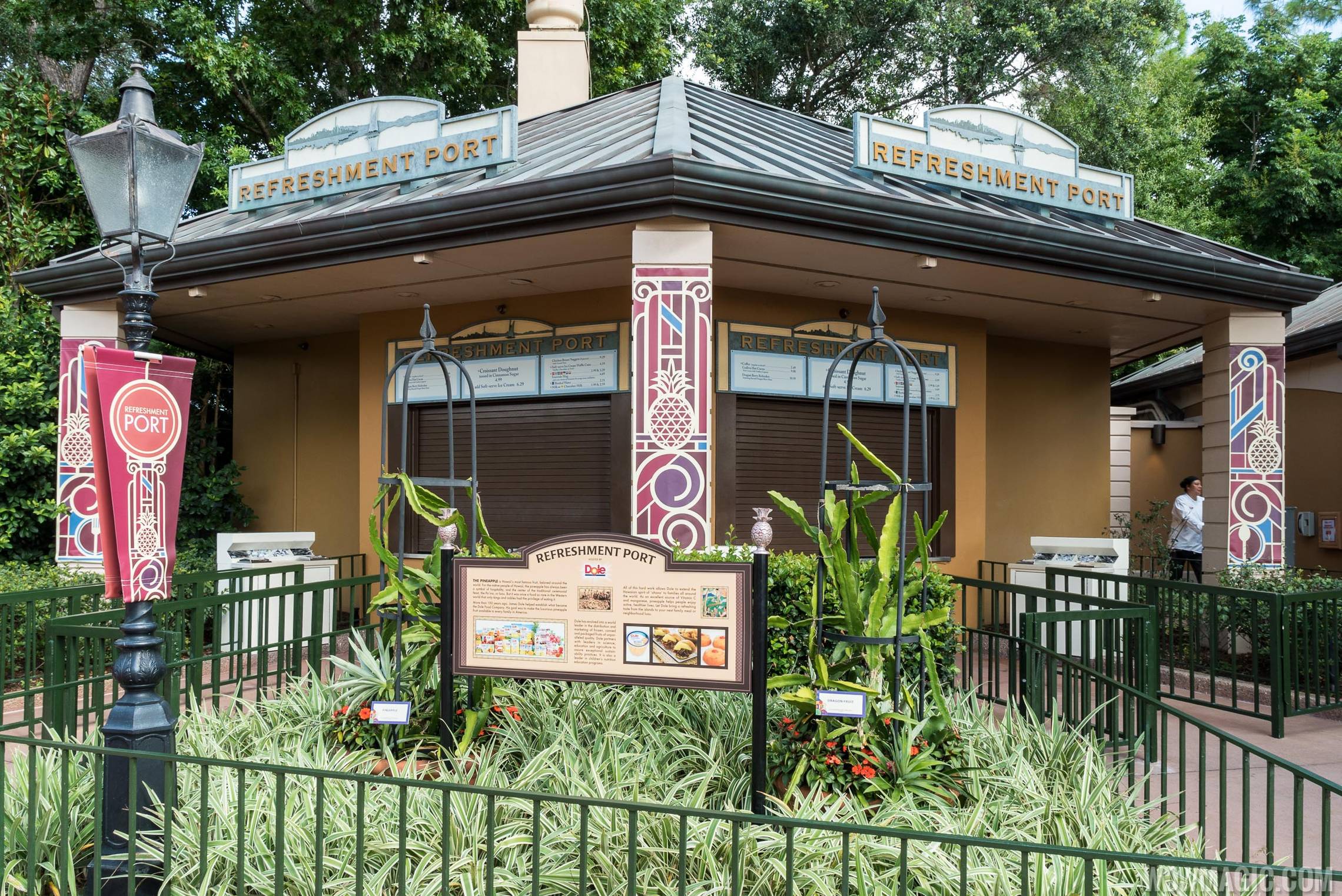 Refreshment Port now closed for refurbishment ahead of the EPCOT ...