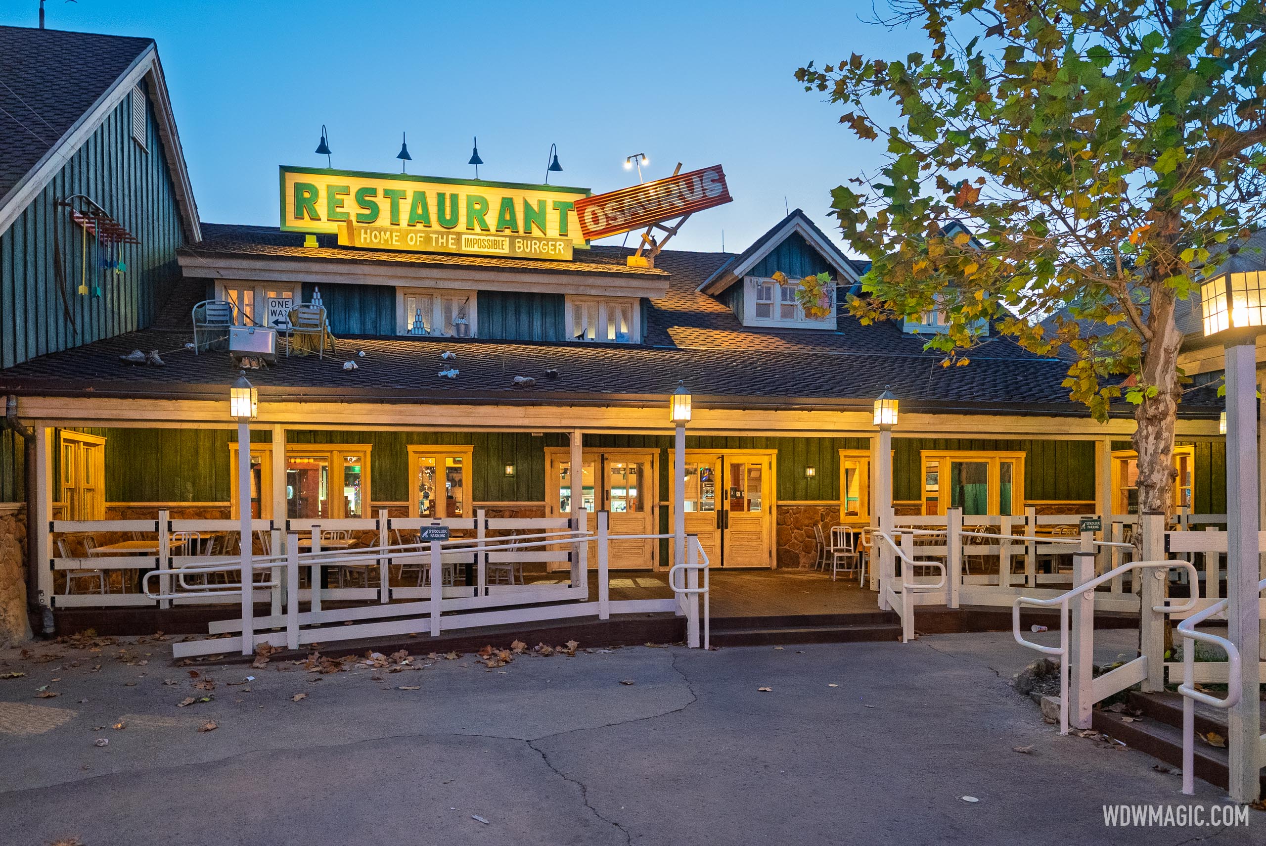Restaurantosaurus Lunch And Dinner Menu - November 2025 | WDWMAGIC