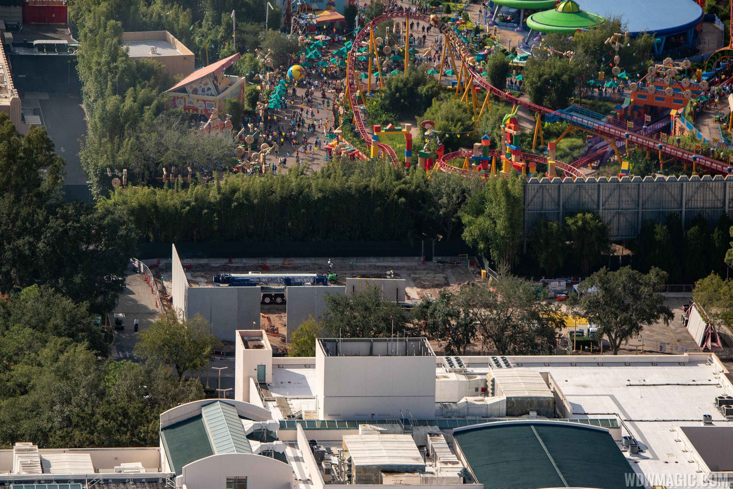 Roundup Rodeo BBQ construction