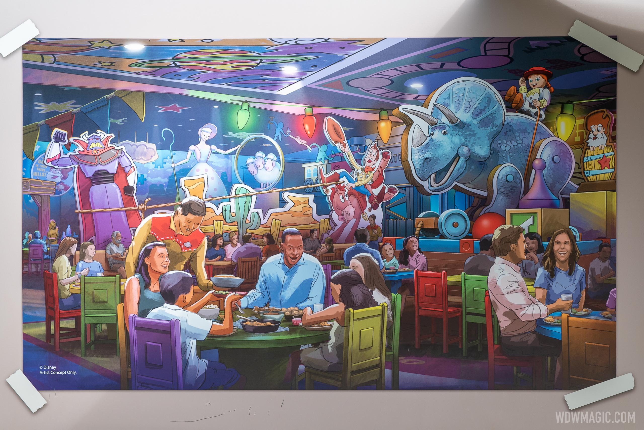 PHOTOS - A look at Roundup Rodeo BBQ in Toy Story Land at Disney's ...