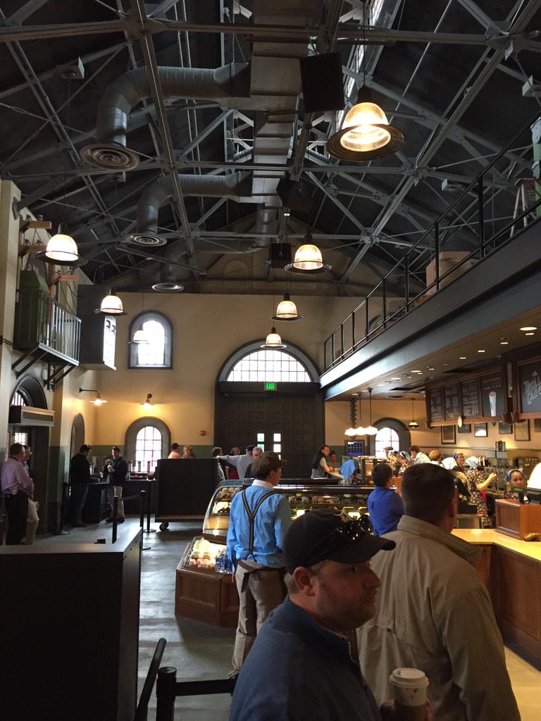 Inside The Trolley Car Café - first look
