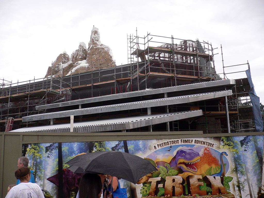 Latest T-REX restaurant construction photos