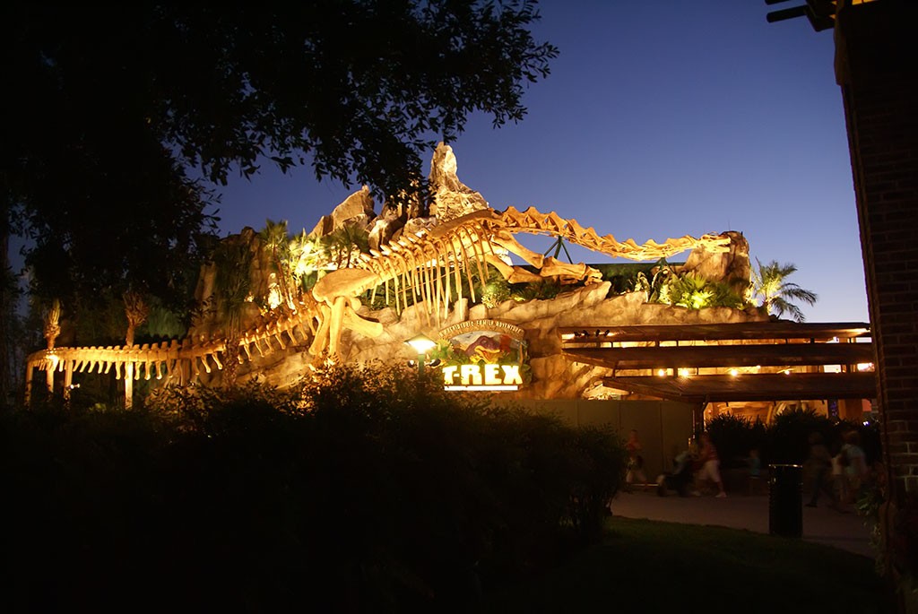 Latest T-REX restaurant construction photos