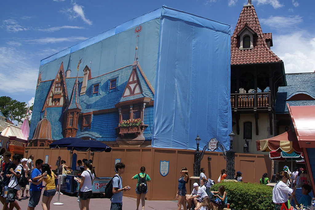 Pinocchio Village Haus exterior refurbishment