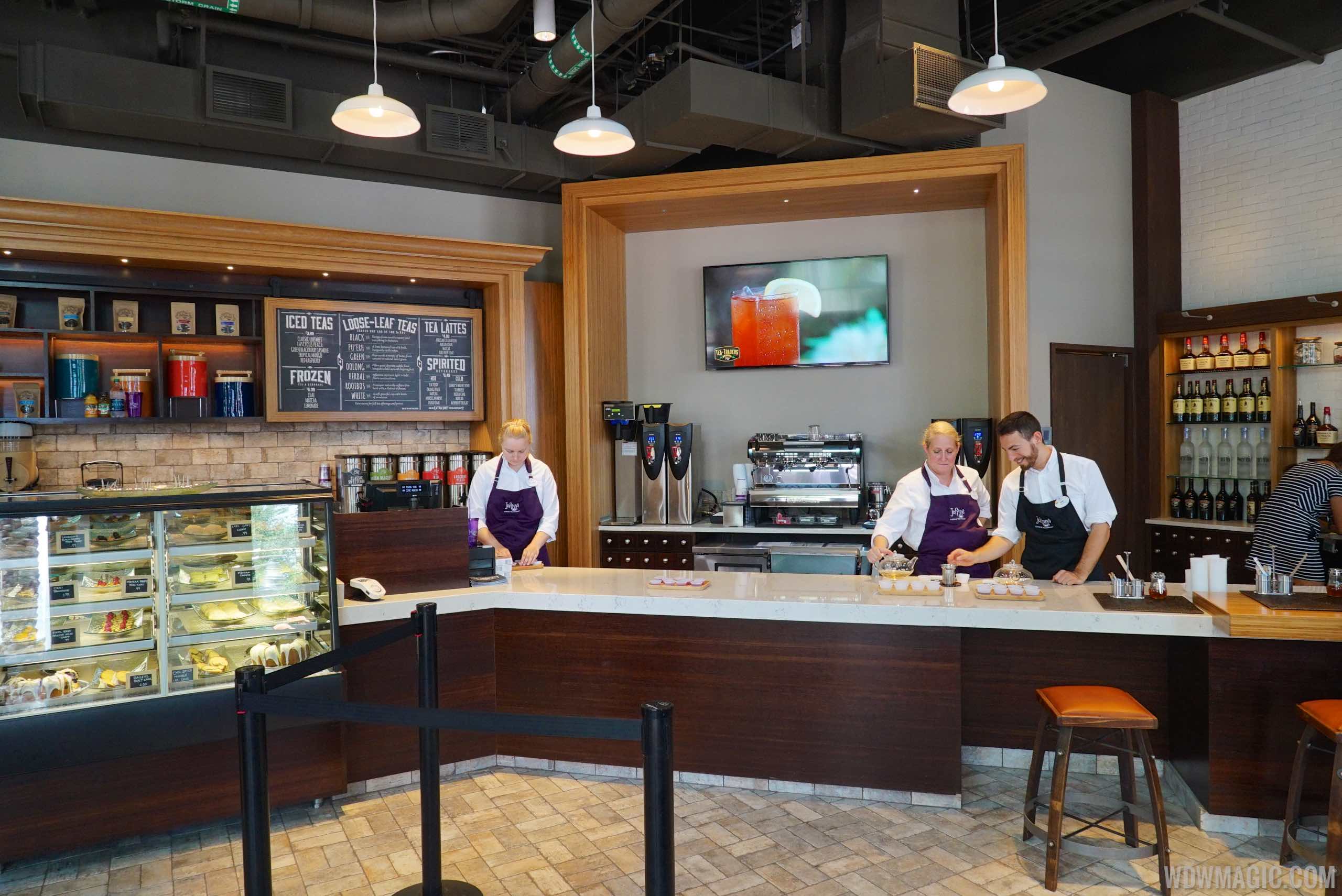 PHOTOS - The Tea Traders Cafe now open at Disney Springs The Landing