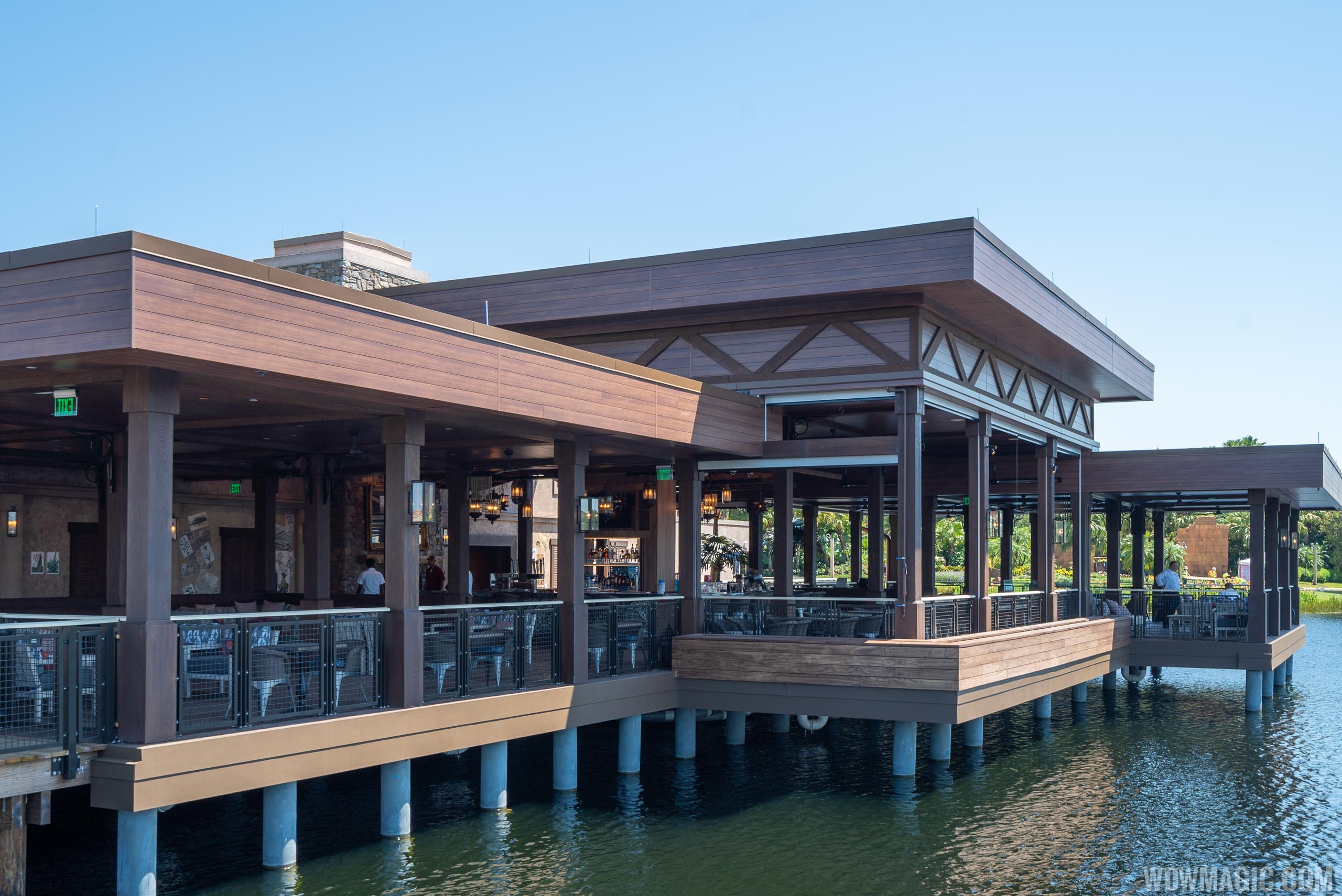 Three Bridges Bar and Grill and walkways - Photo 5 of 8