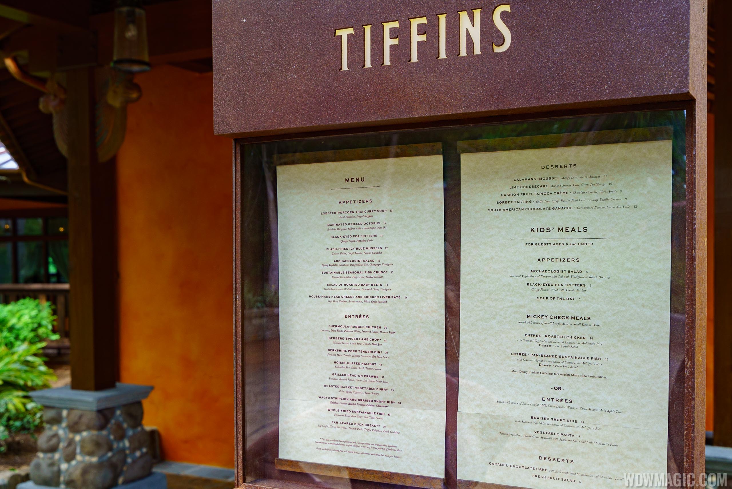 REVIEW - Tiffins at Disney's Animal Kingdom