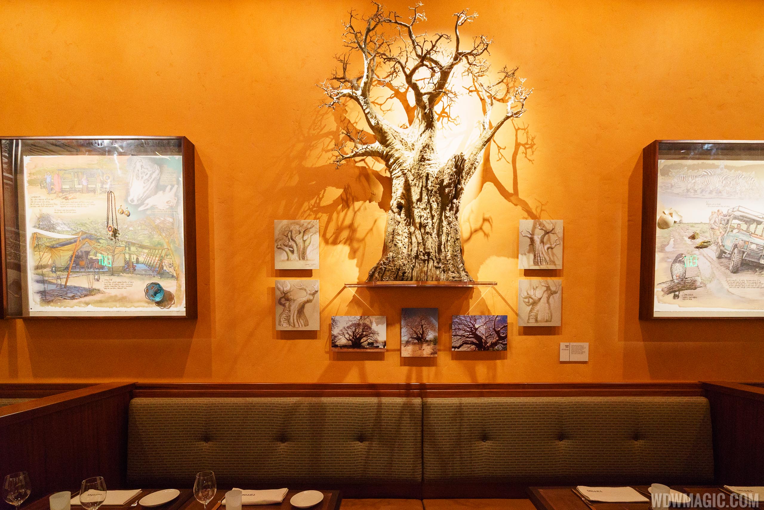 Tiffins Dinner Menu - June 2025 | WDWMAGIC