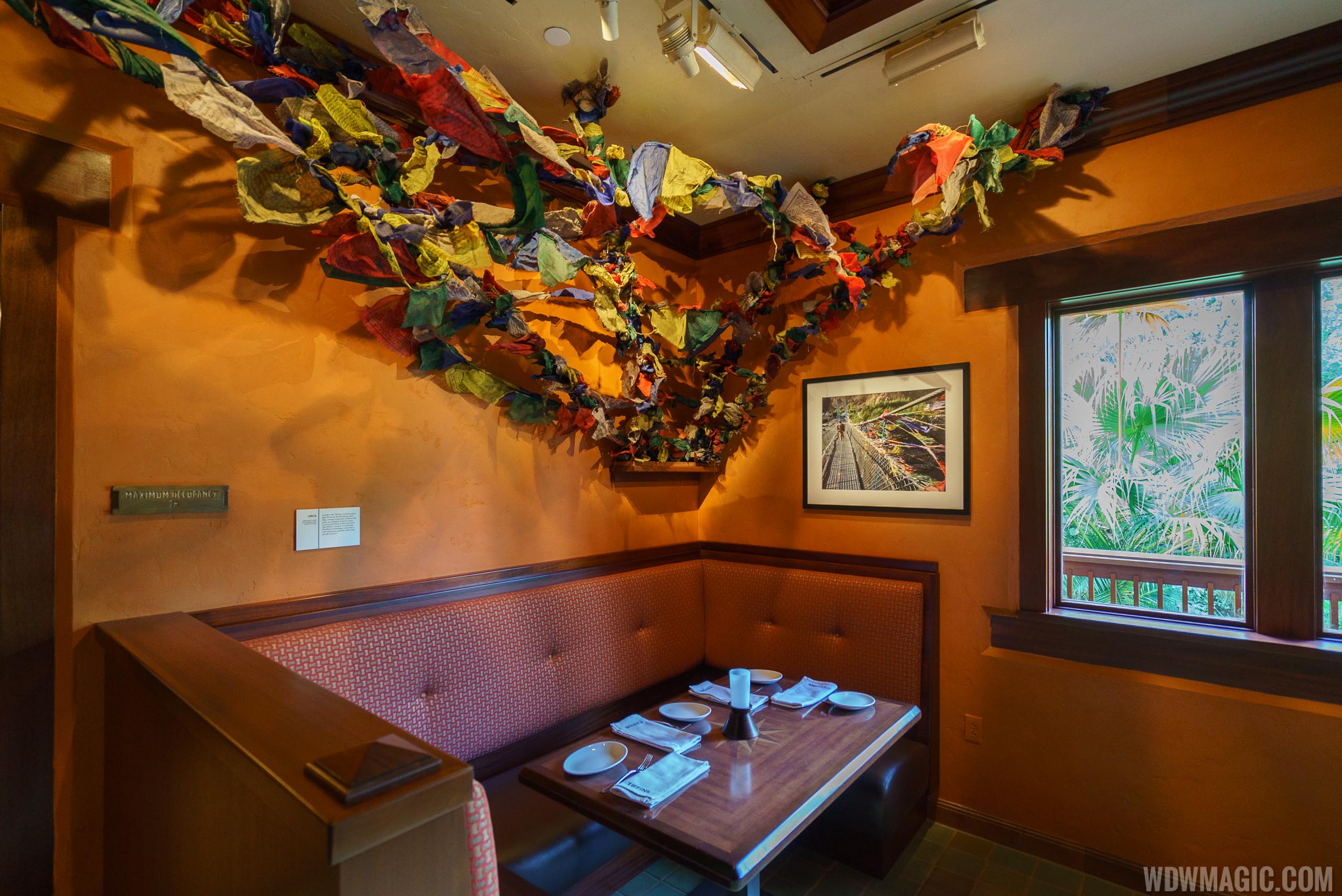 Tiffins Dinner Menu - December 2025 | WDWMAGIC