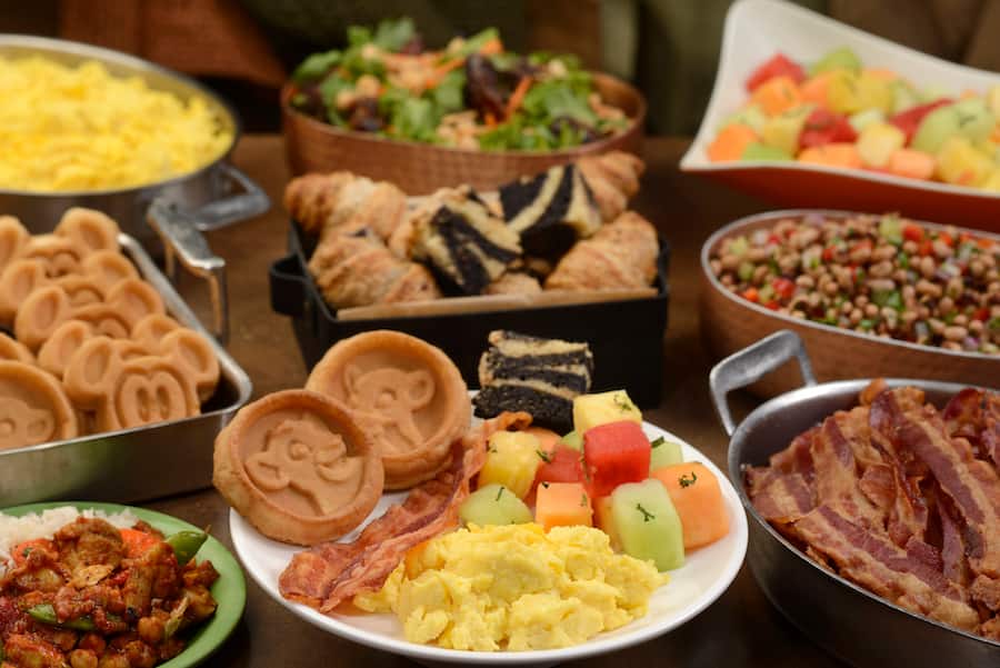 Tusker House menus for the return of buffet dining at Disney's Animal ...