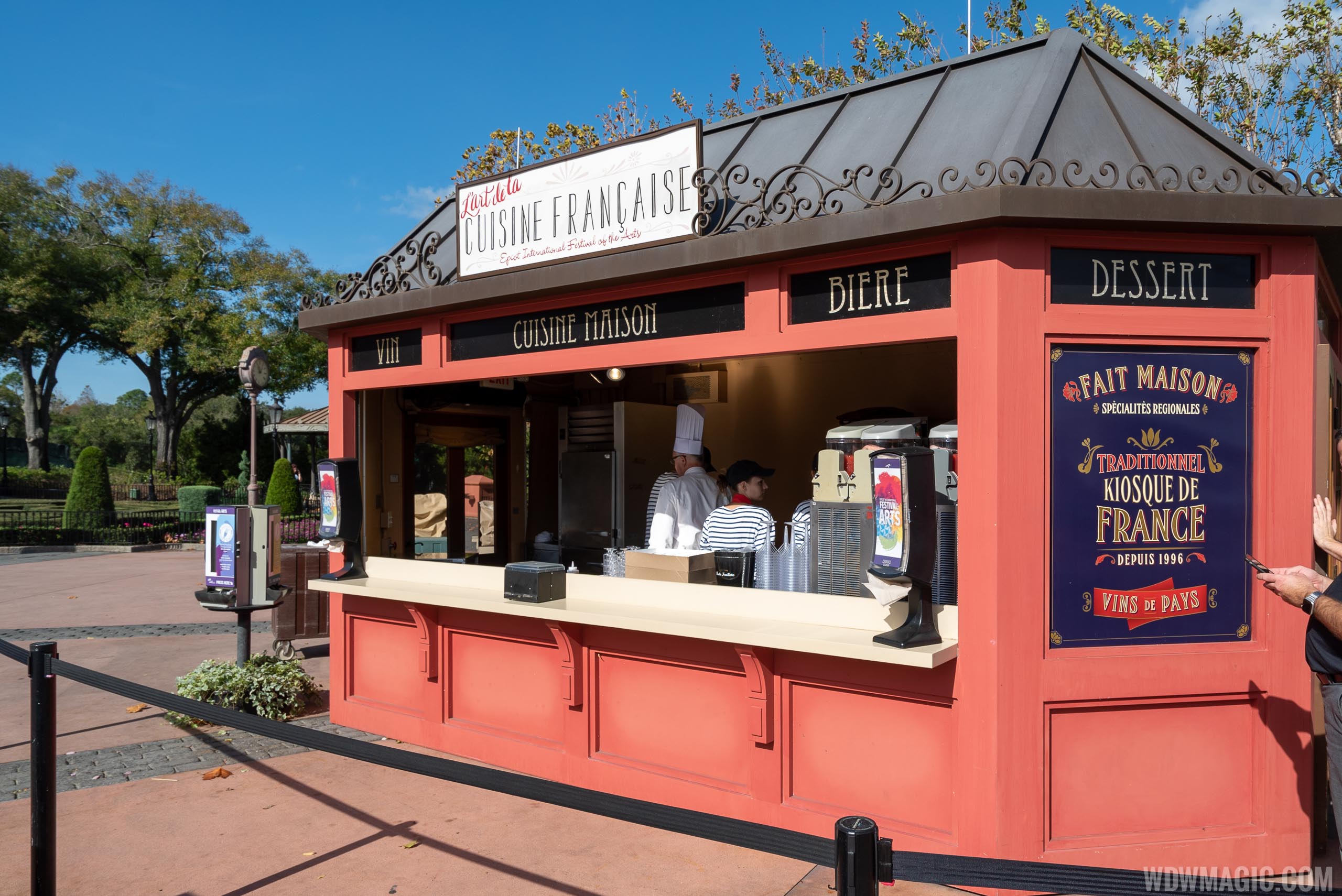 2020 Epcot Festival of the Arts Food Studio kiosks and menus - Photo 3 ...