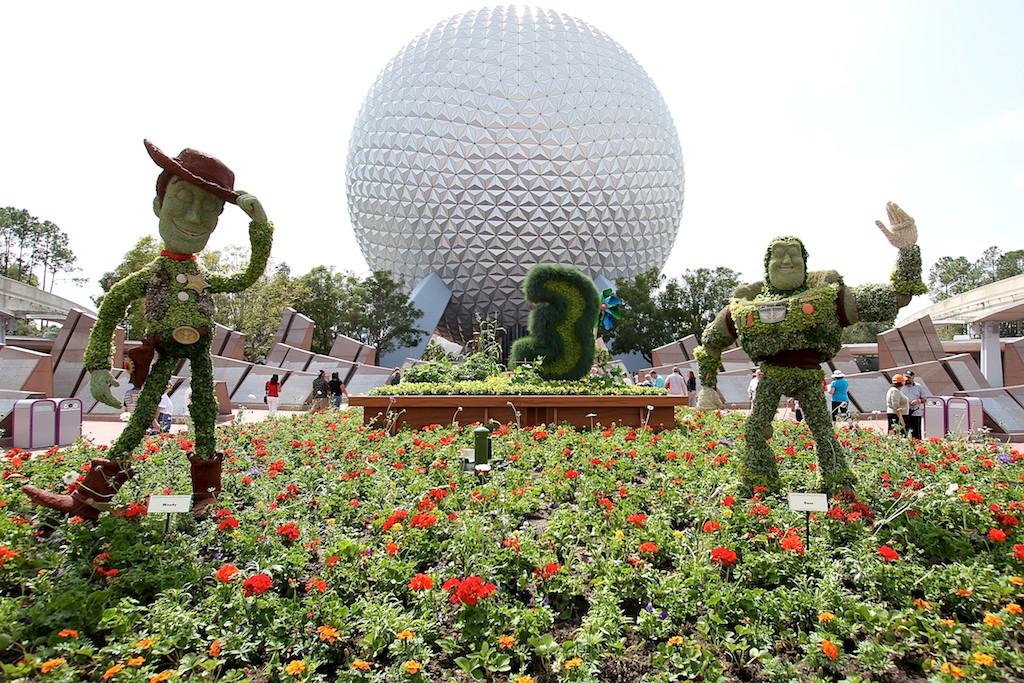 PHOTOS - Epcot International Flower and Garden Festival opening day tour