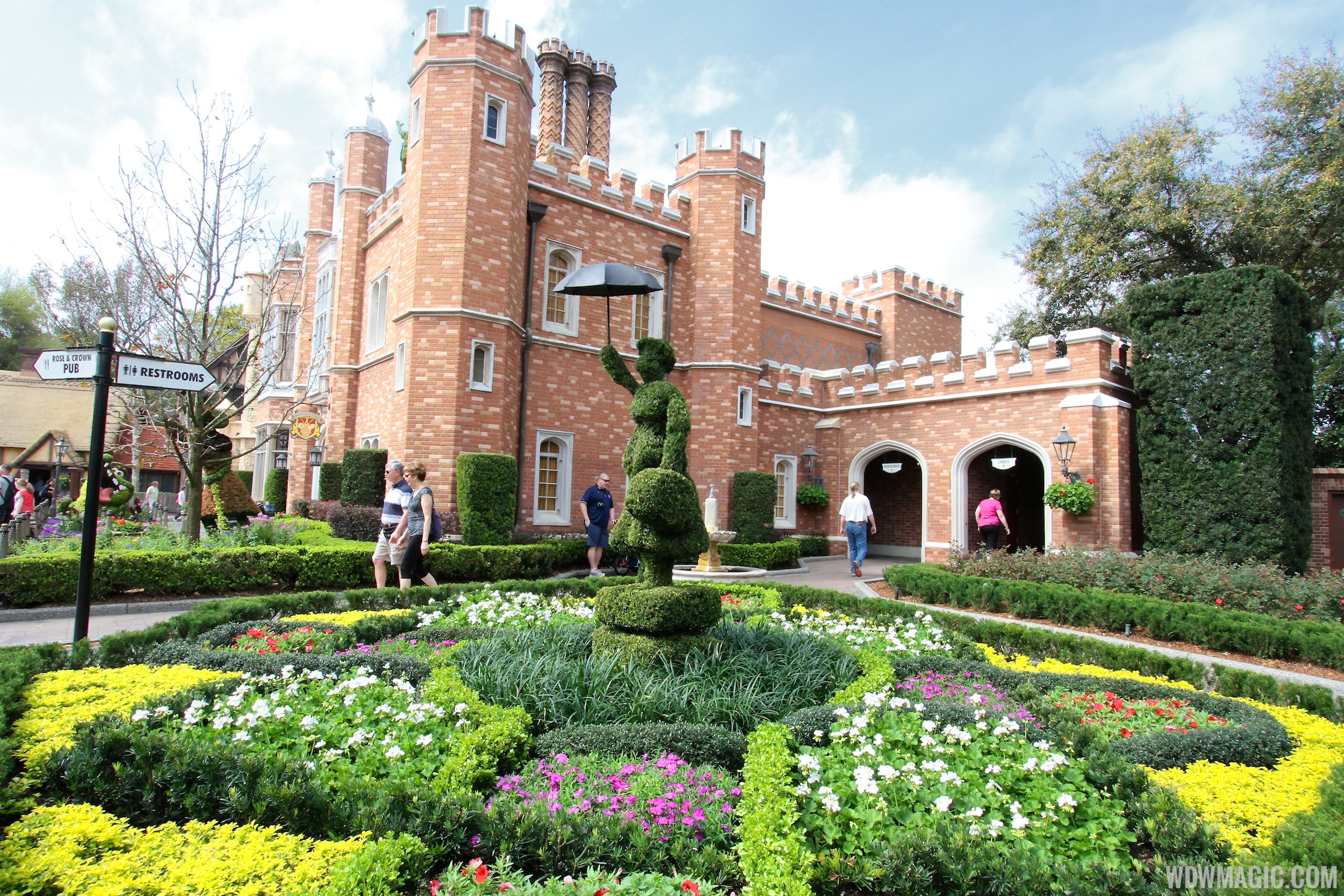 2014 Epcot International Flower and Garden Festival opening day tour ...