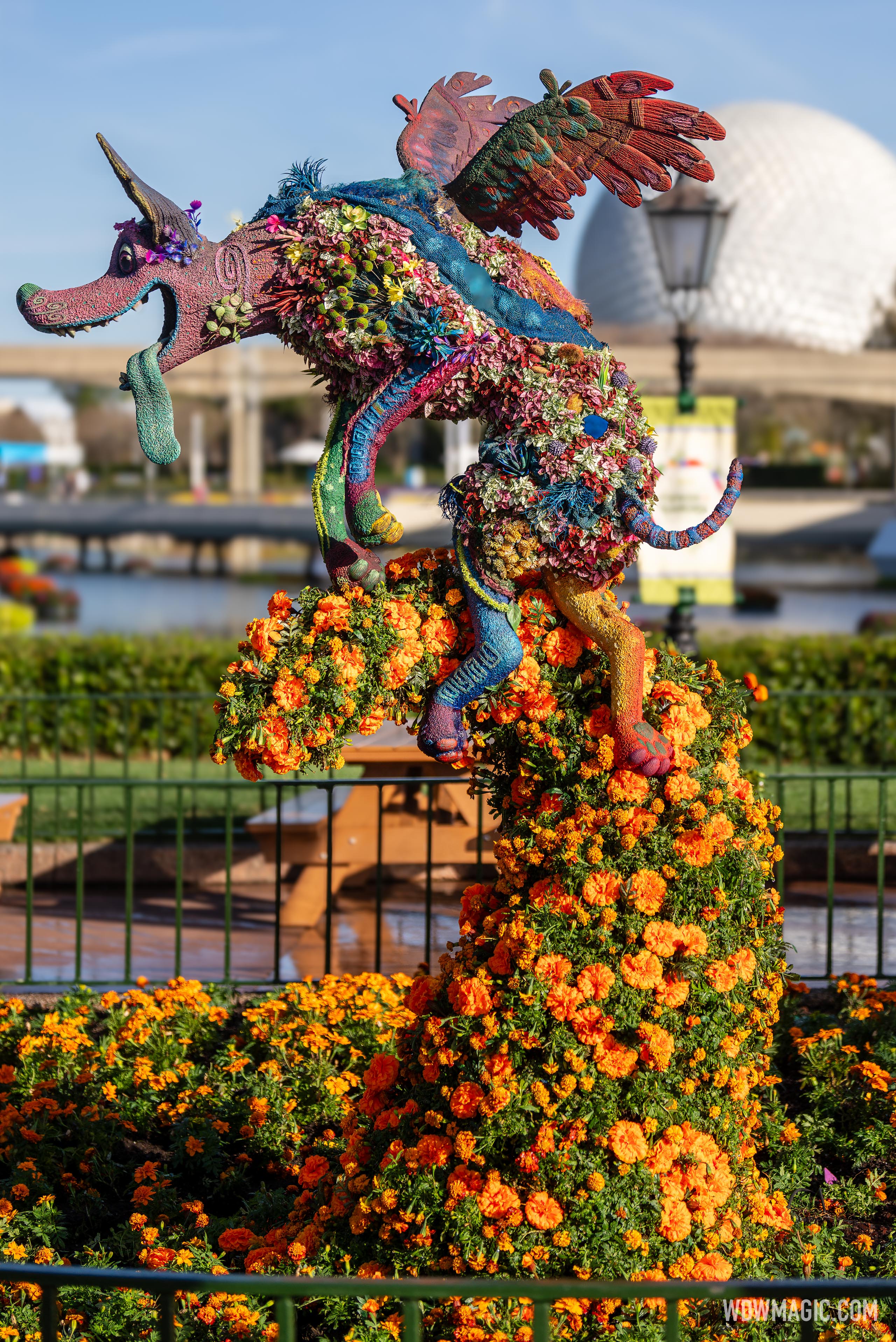 Coco Topiary at 2024 EPCOT International Flower and Garden Festival ...