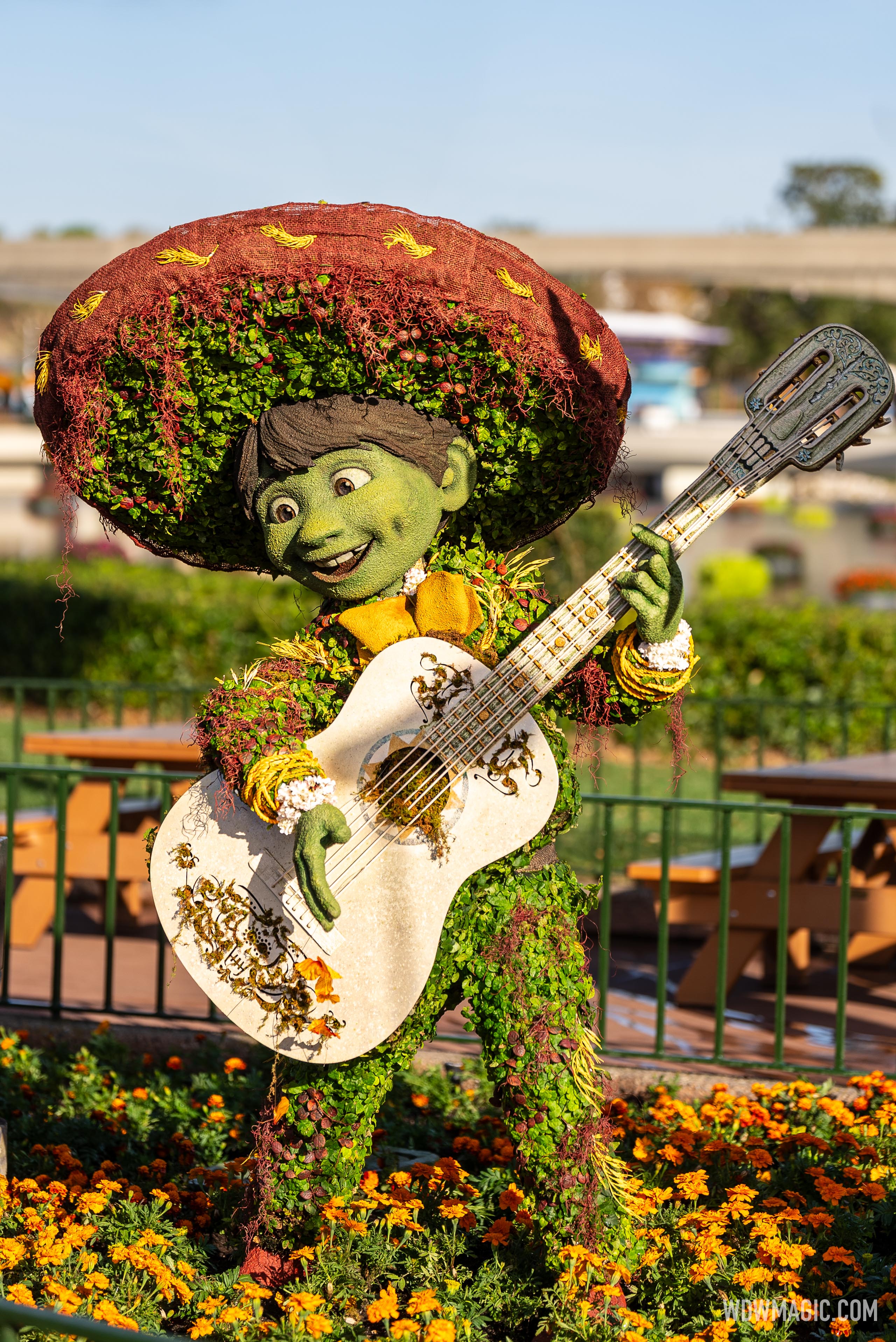 Coco Topiary at 2024 EPCOT International Flower and Garden Festival ...
