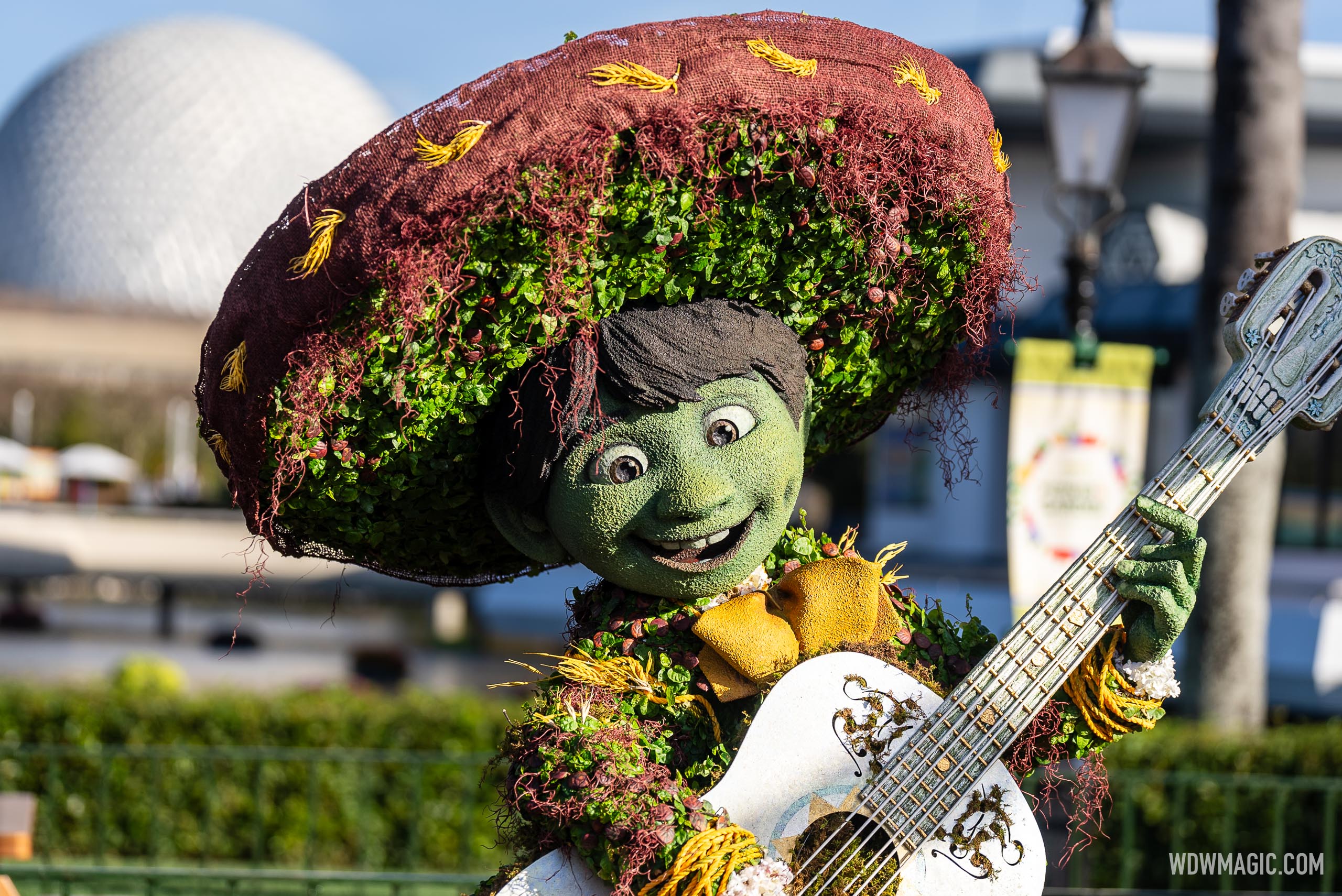Coco Topiary at 2024 EPCOT International Flower and Garden Festival ...