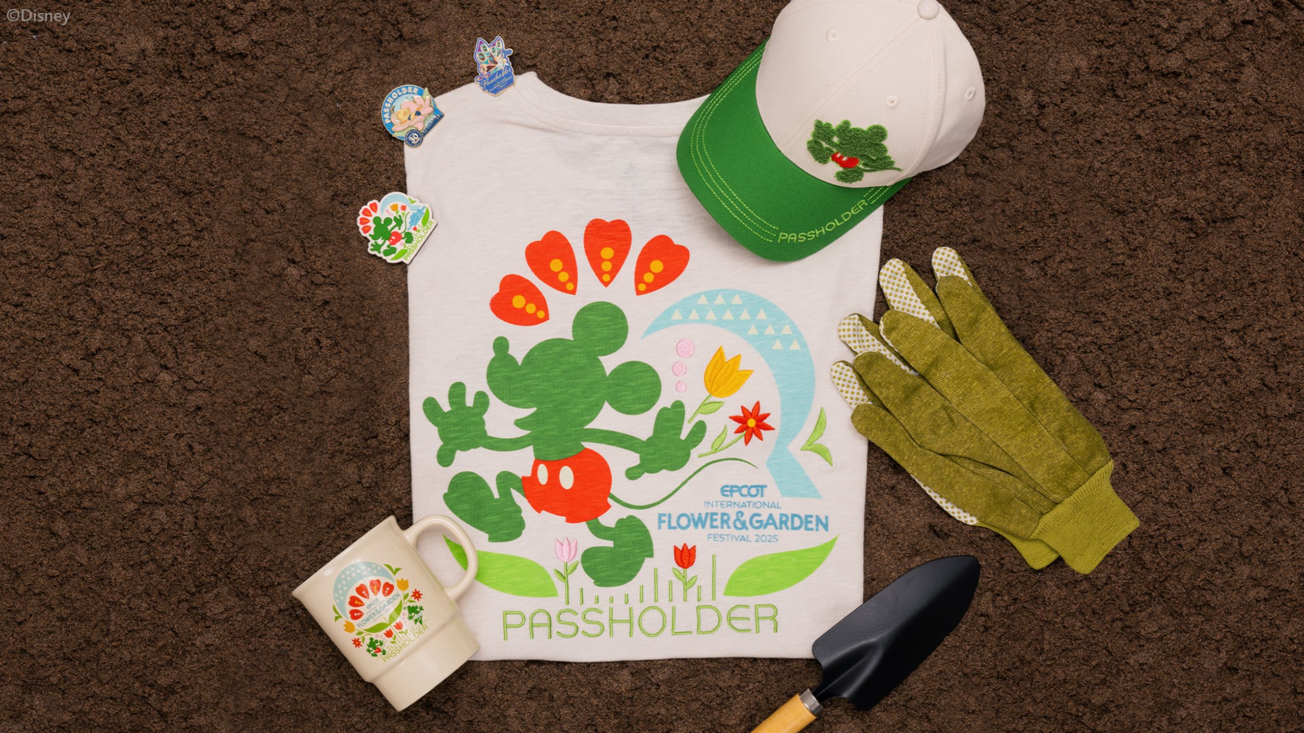 Disney Unveils EPCOT Flower and Garden Festival 2025 Passholder Exclusive Merchandise