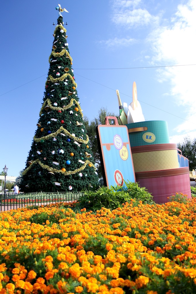 PHOTOS - New improved Epcot Christmas Tree now on display
