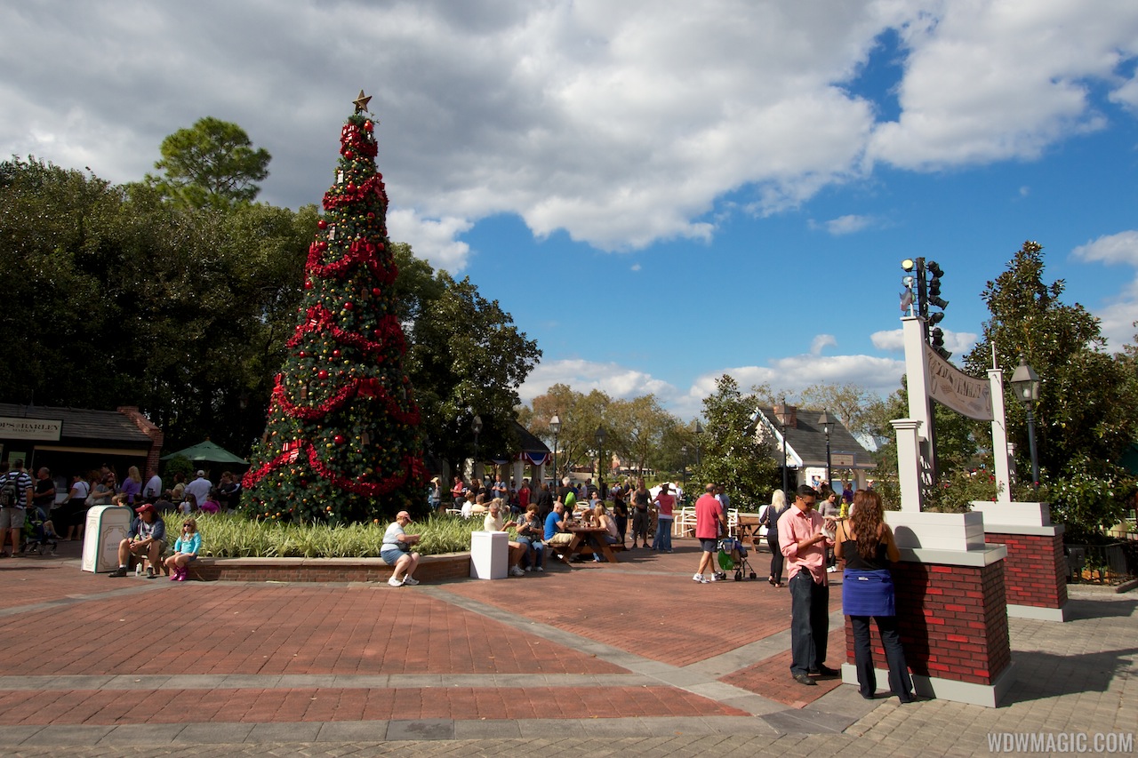 Epcot 2012 Christmas Trees - Photo 2 of 6