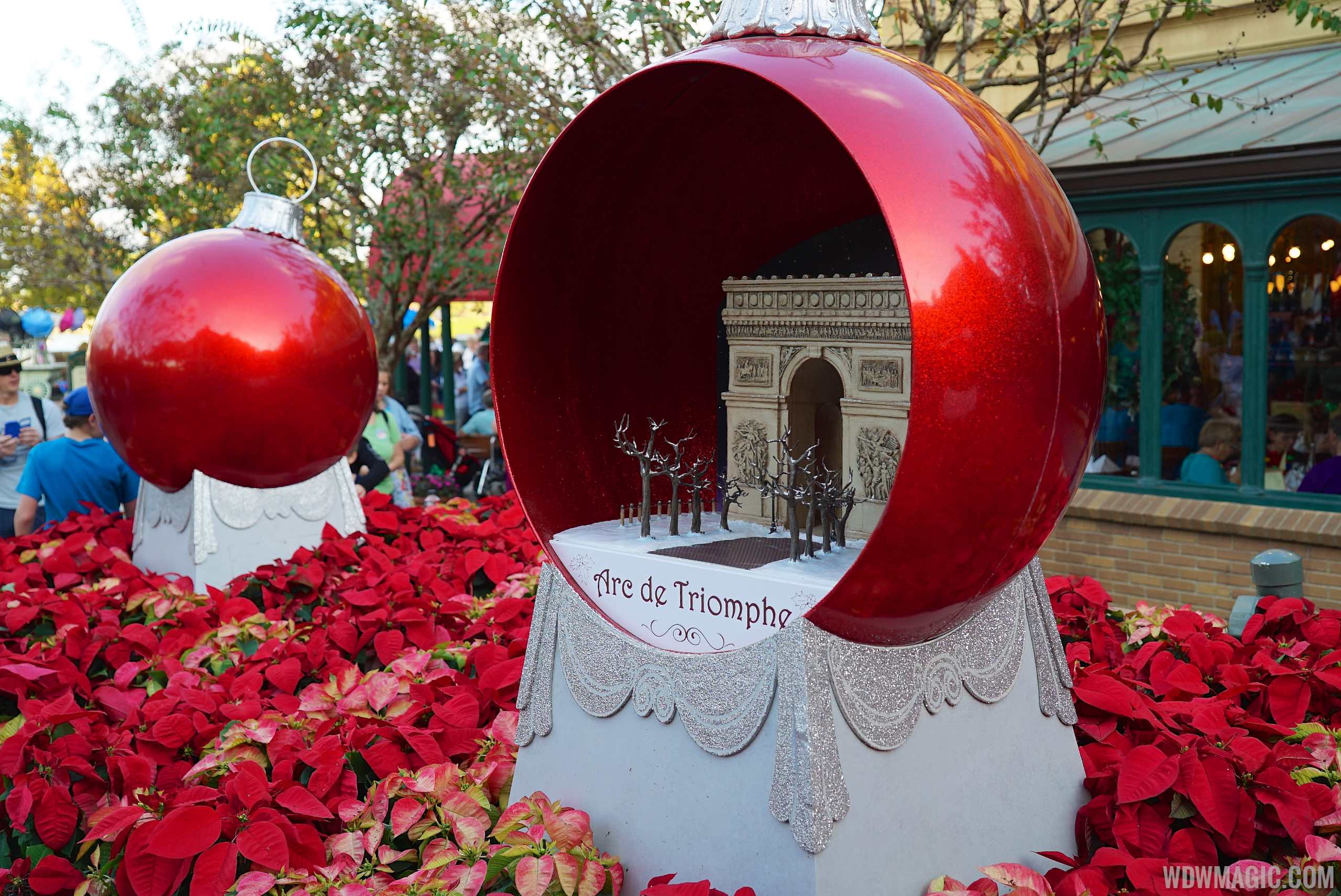 Epcot holiday decorations 2014 - Photo 35 of 36