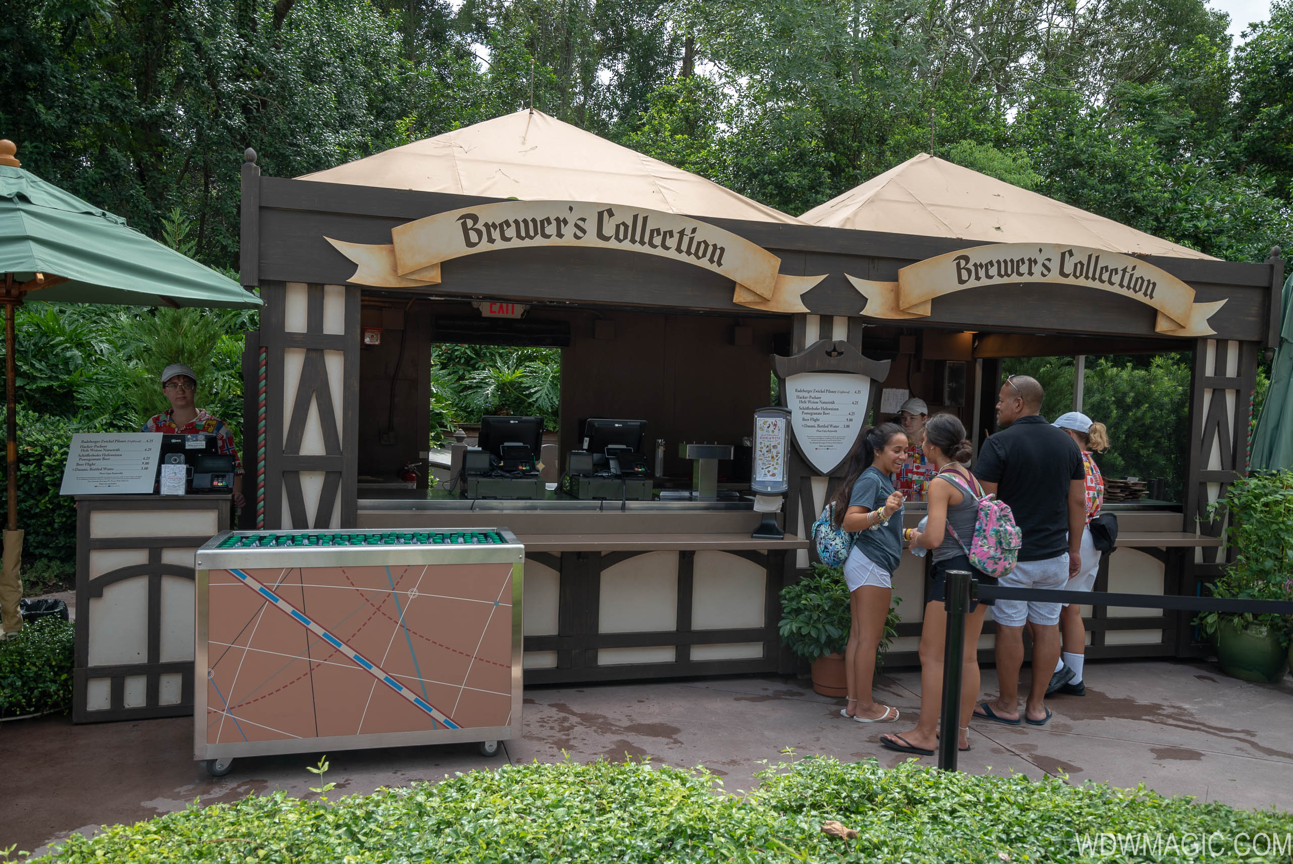 2018 Epcot Food and Wine Festival Marketplace kiosks, menus and pricing ...