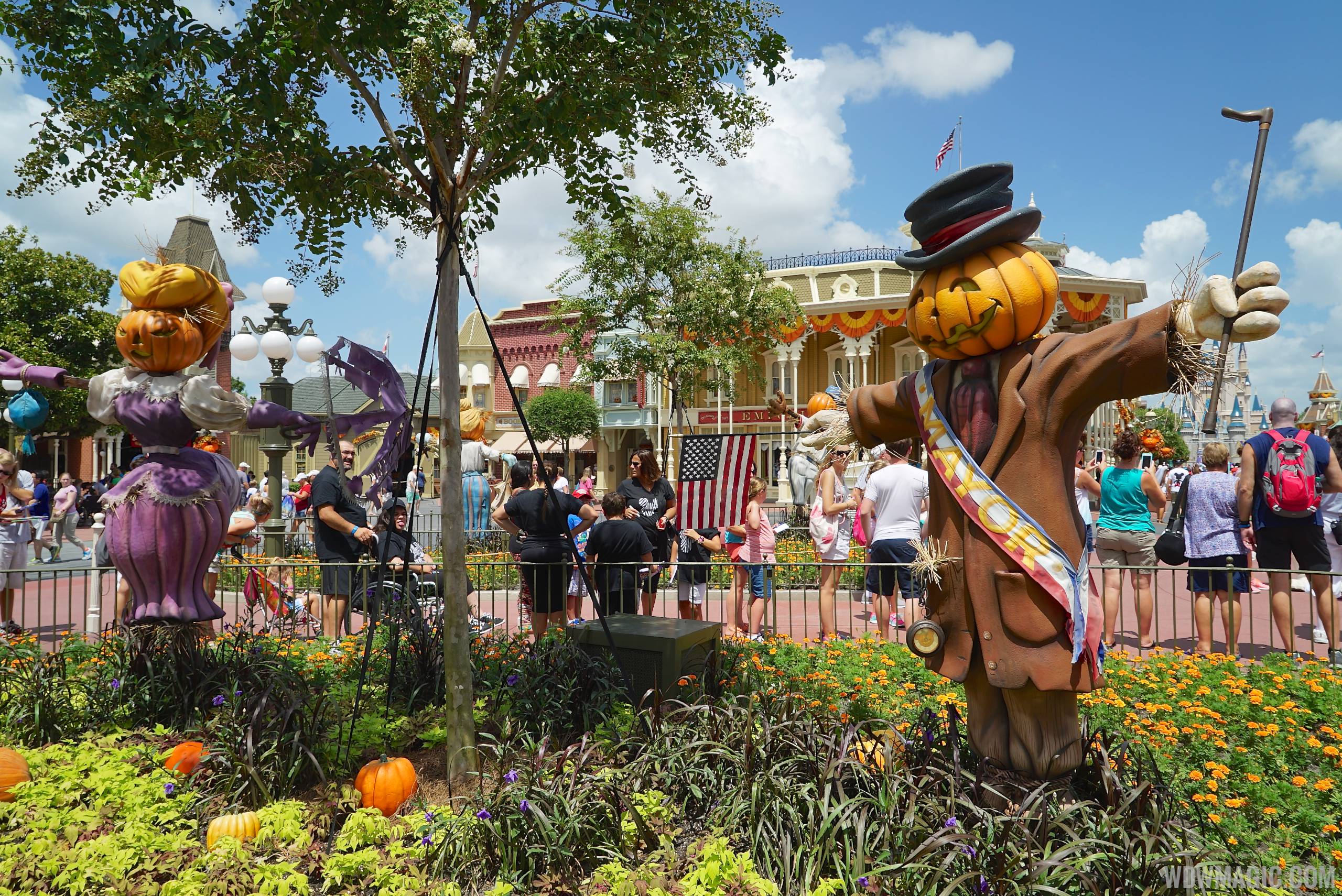 PHOTOS - At look at this year's Magic Kingdom Halloween decorations