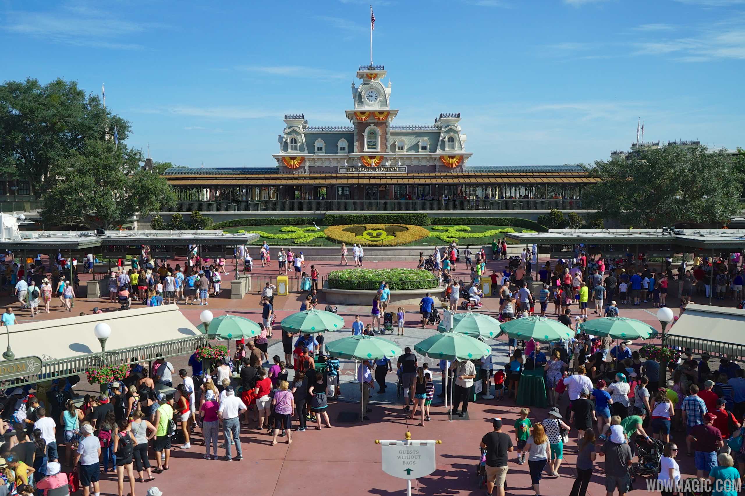 Magic Kingdom's fall Halloween decorations 2015