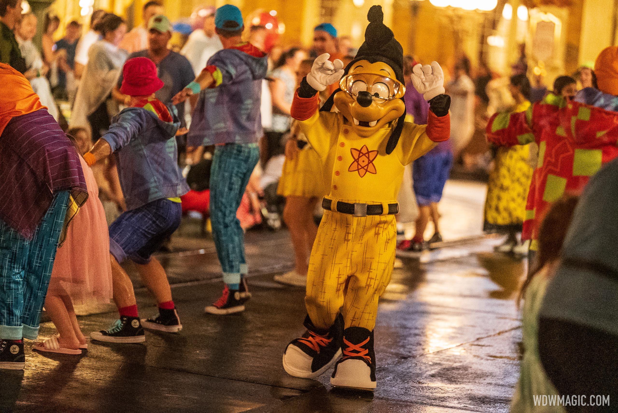 Powerline dances along Main Street U.S.A. at Mickey's Not-So-Scary ...