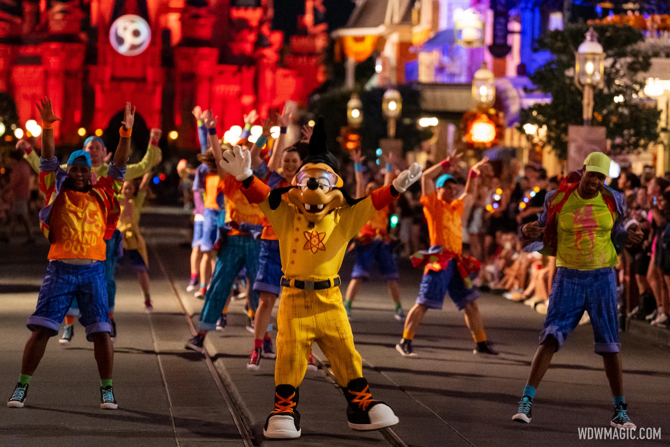 Max Goof as Powerline in the Boo To You pre-parade - Photo 3 of 11
