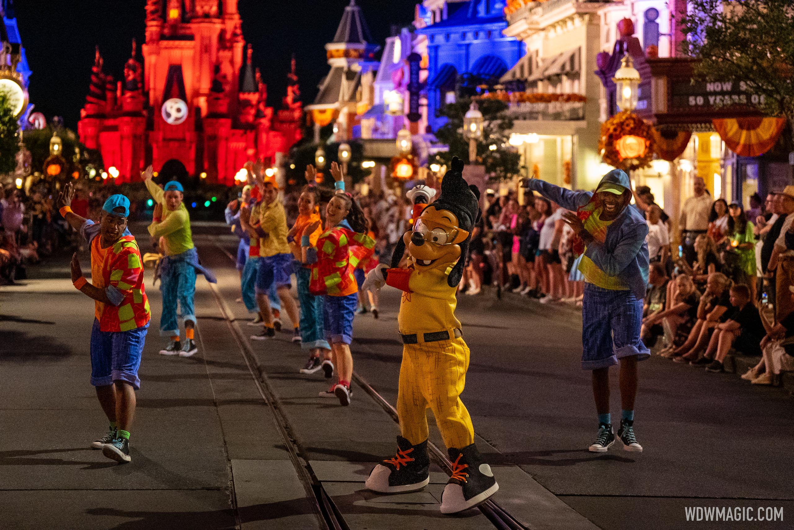 Max Goof as Powerline in the Boo To You pre-parade - Photo 4 of 11