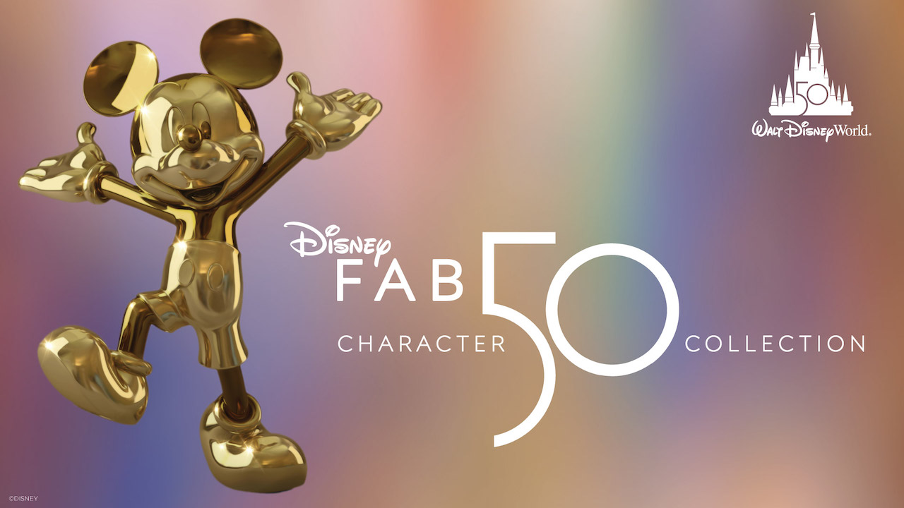 Disney Fab 50 Sculptures Character Collection