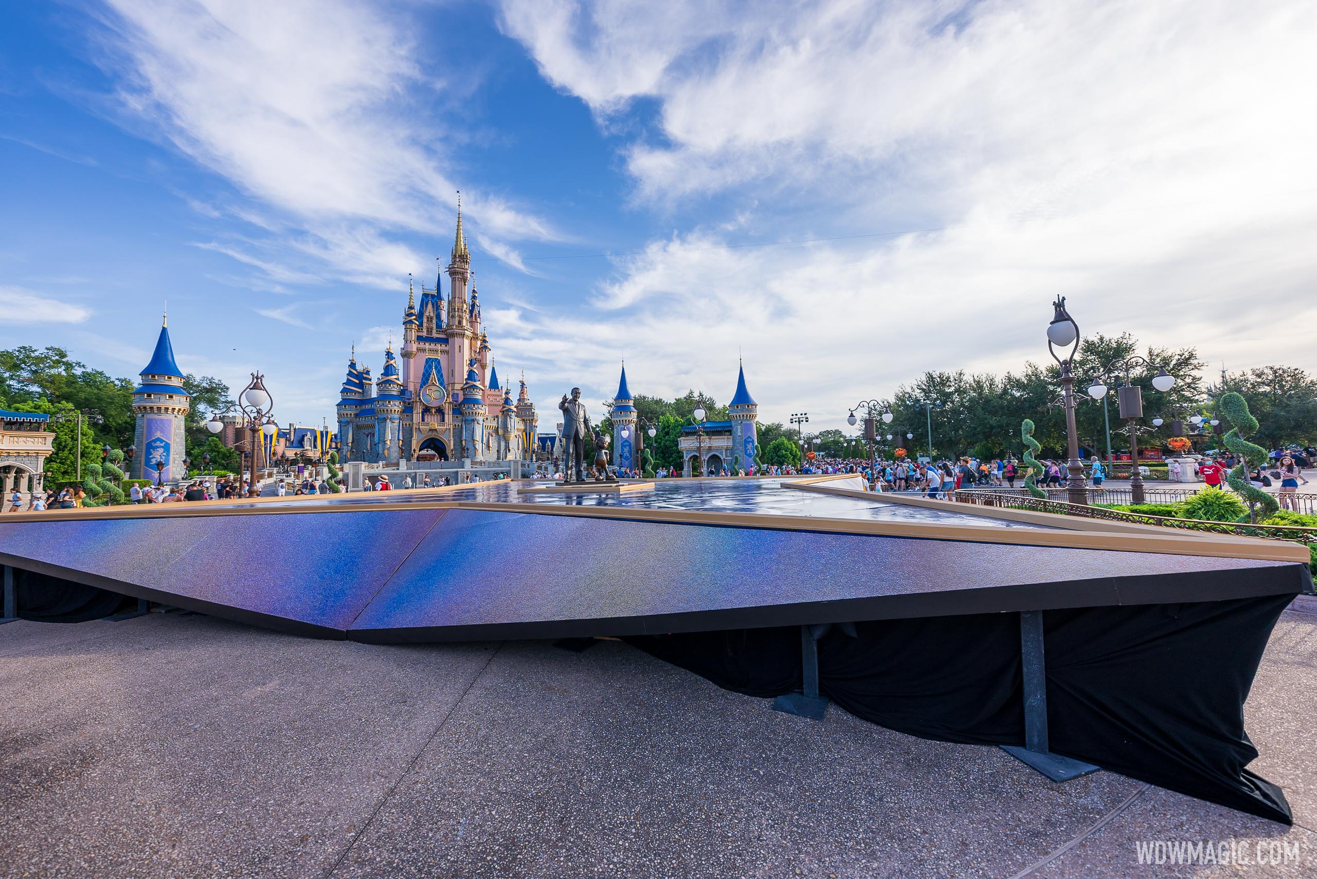 The World's Most Magical Celebration TV special stage at the Magic ...