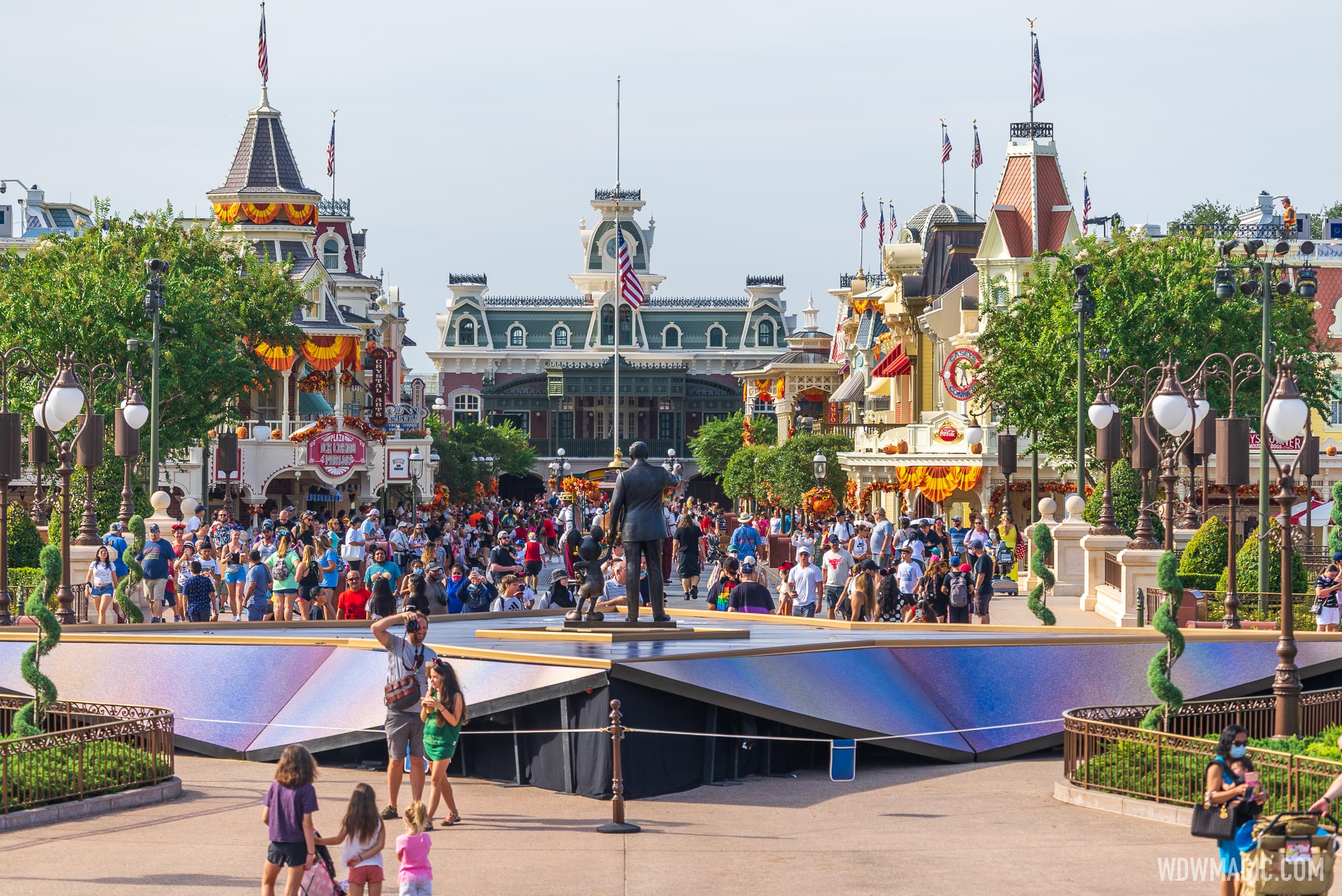 The World's Most Magical Celebration TV special stage at the Magic ...