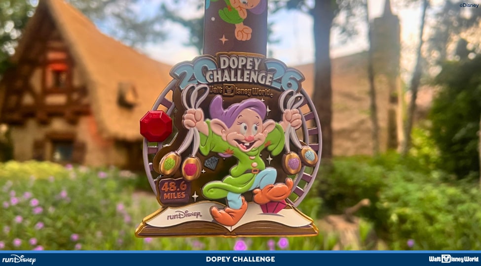 Medals Revealed for the 2026 Walt Disney World Marathon Weekend