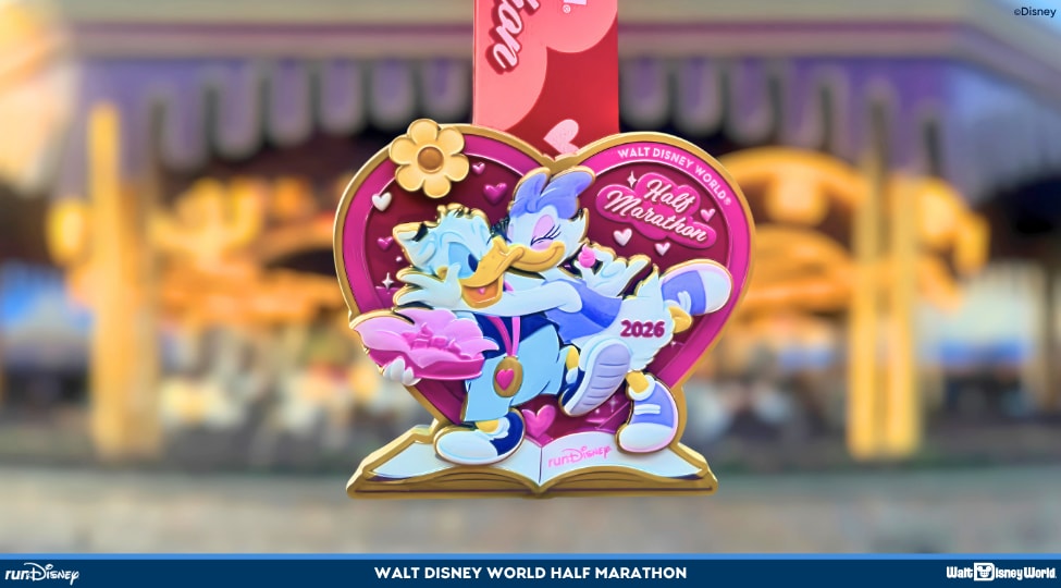 Medals Revealed for the 2026 Walt Disney World Marathon Weekend